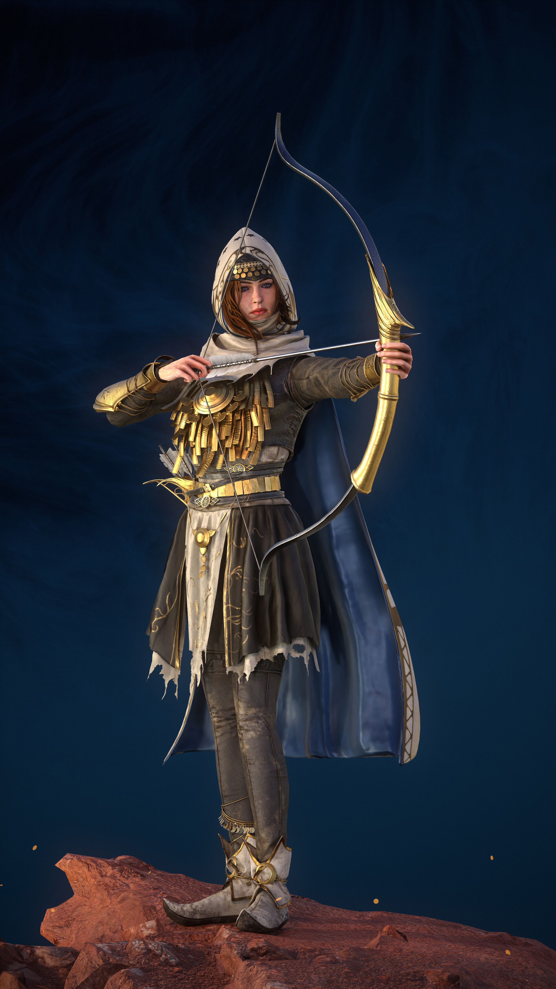 ArtStation - Royal Celestial Archer