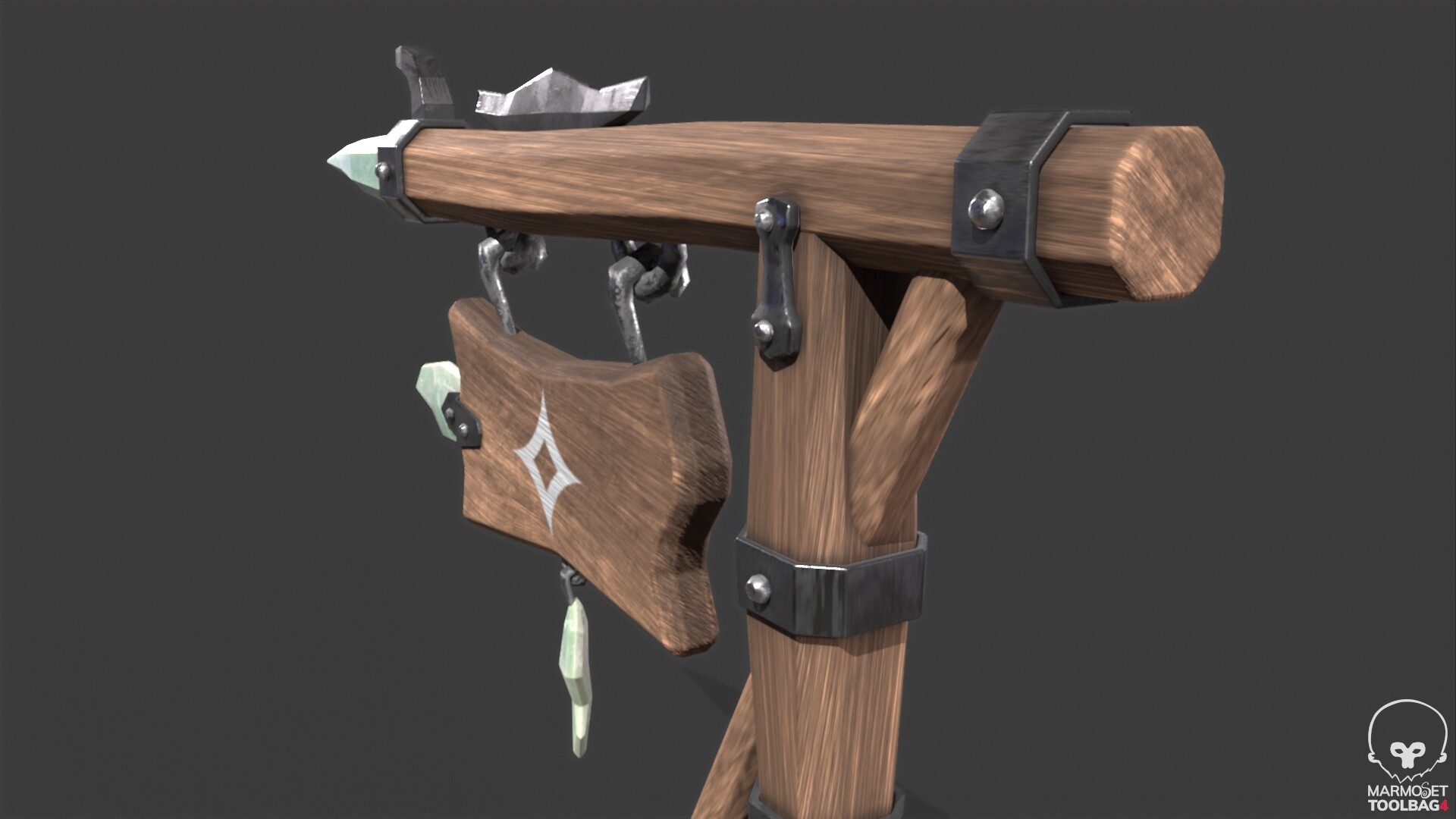 ArtStation - Stylized Signpost