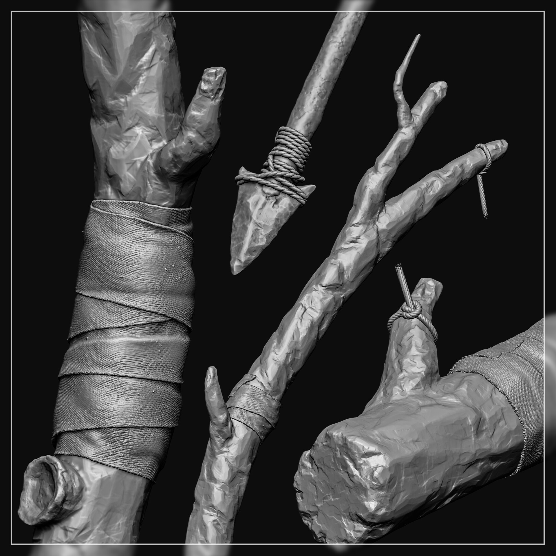 ArtStation - Primal Bow