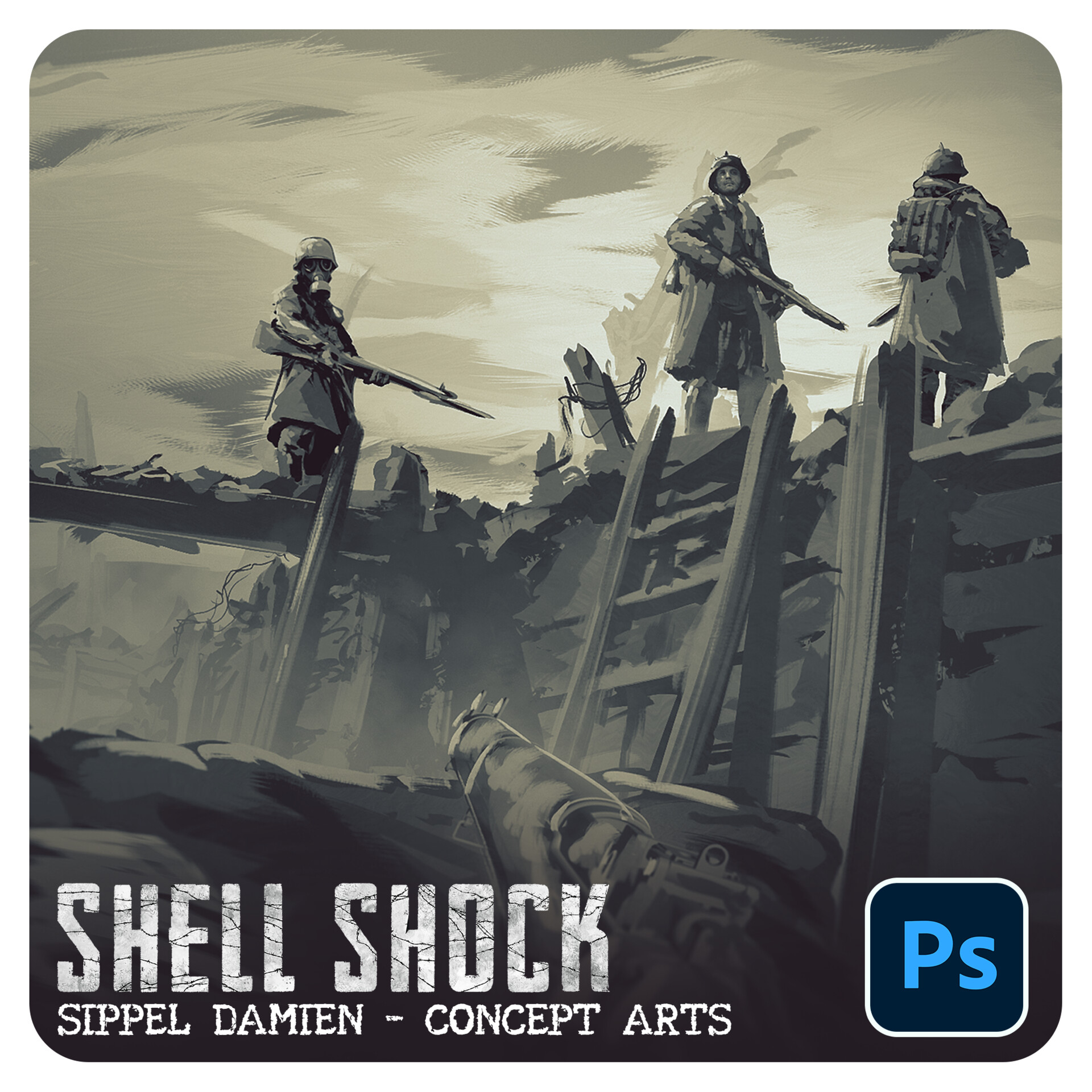 ArtStation - Project SHELL SHOCK - Early Concept Arts