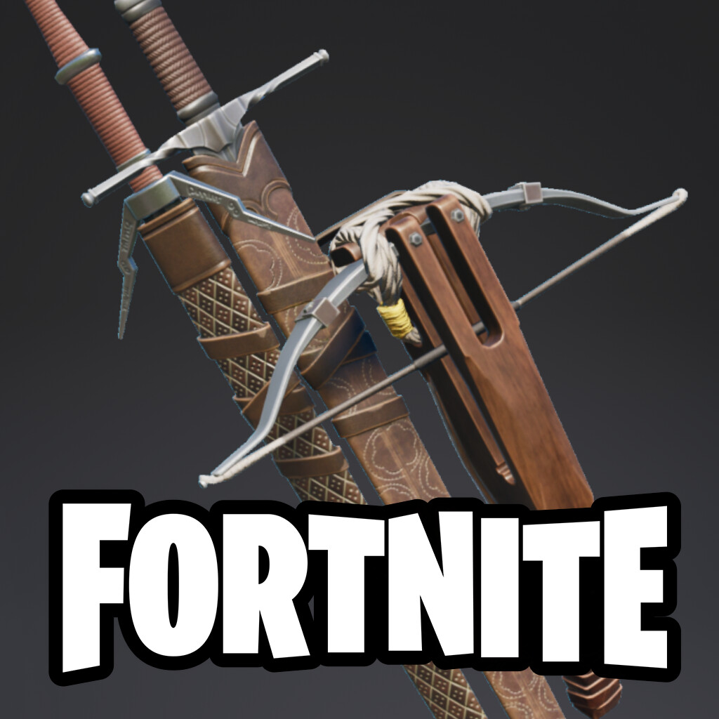 ArtStation - Fornite : Weapons of the Witcher