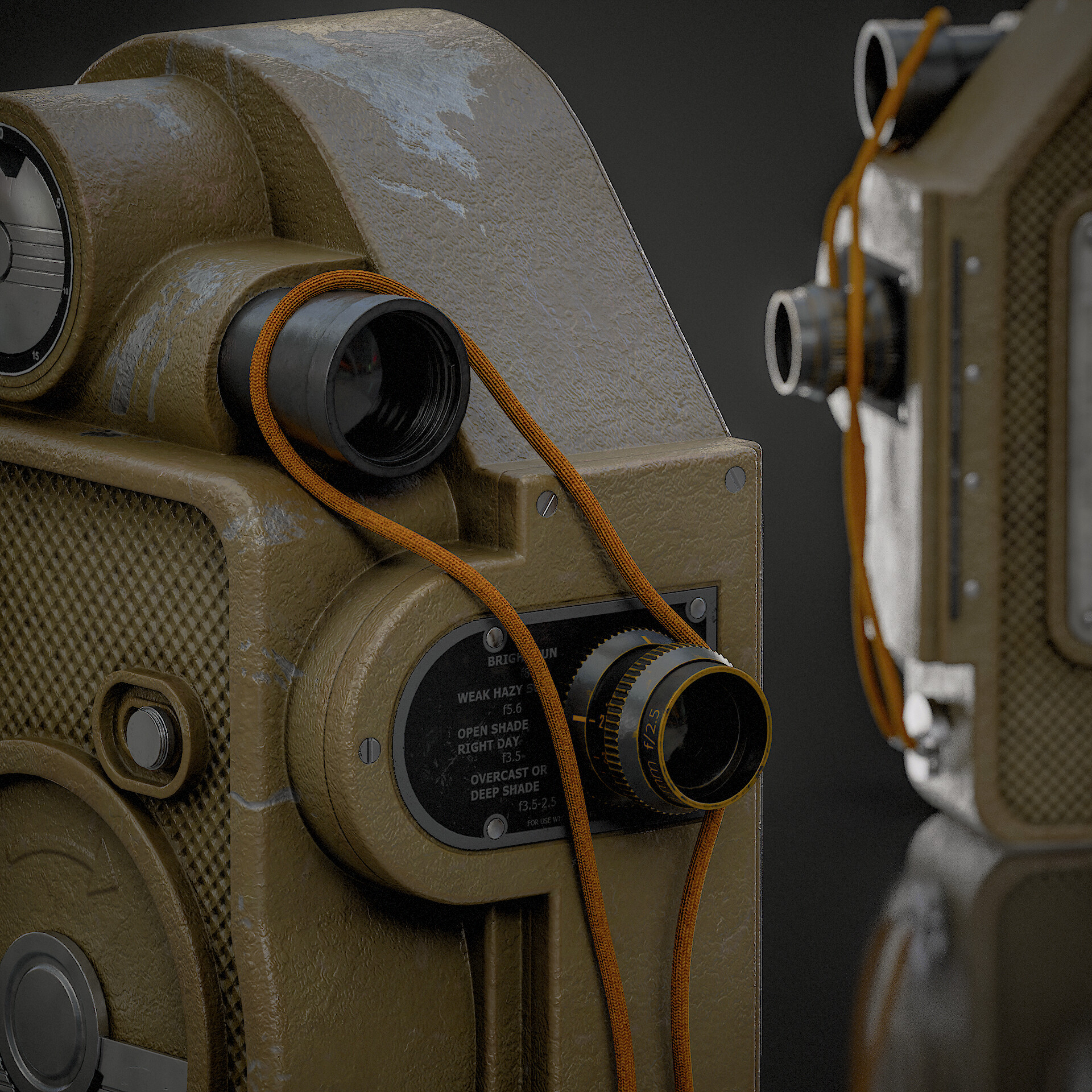 ArtStation - Revere 8 Model 88 (Vintage Camera)