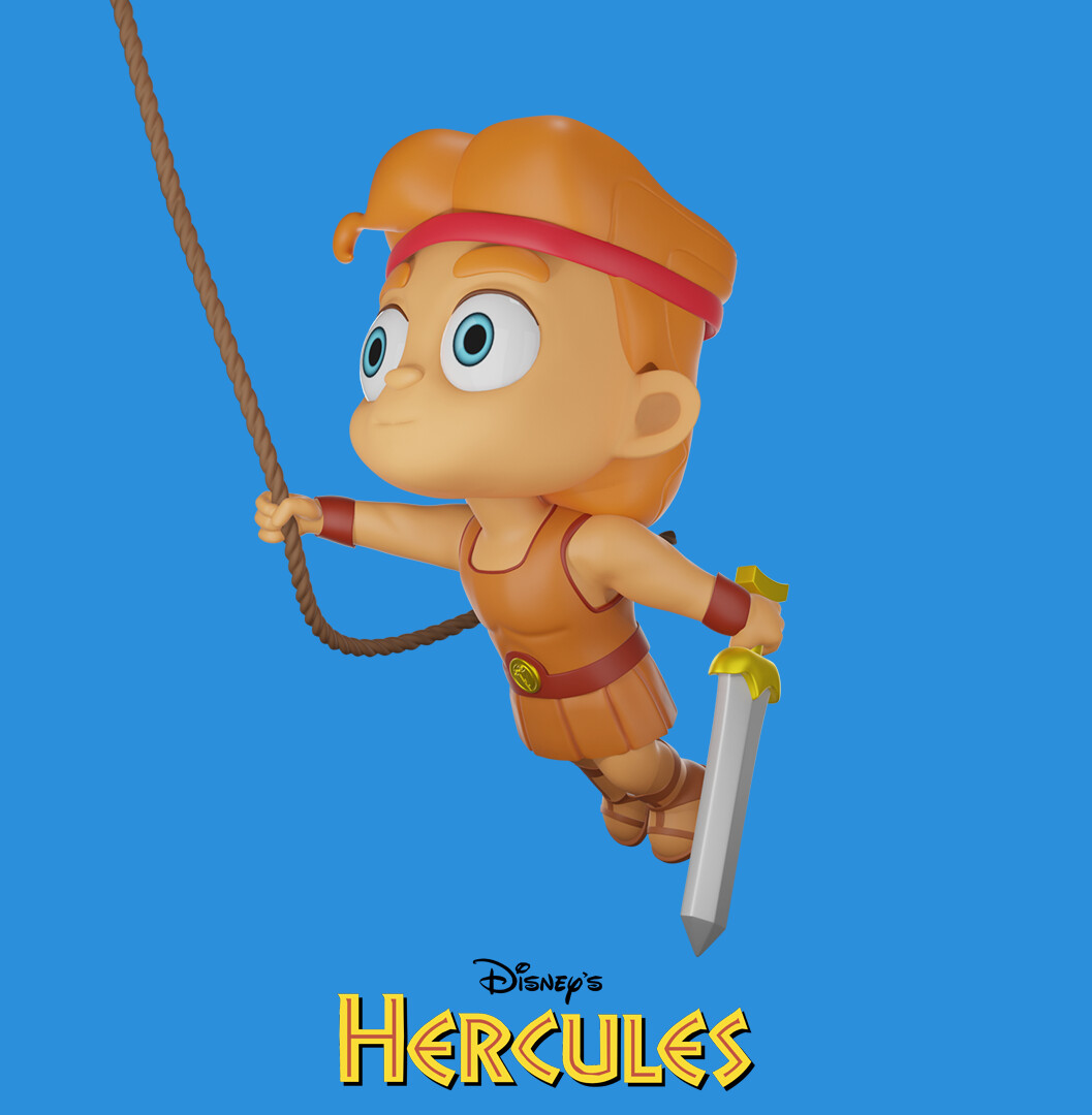 ArtStation - Hercules - Kid Warrior