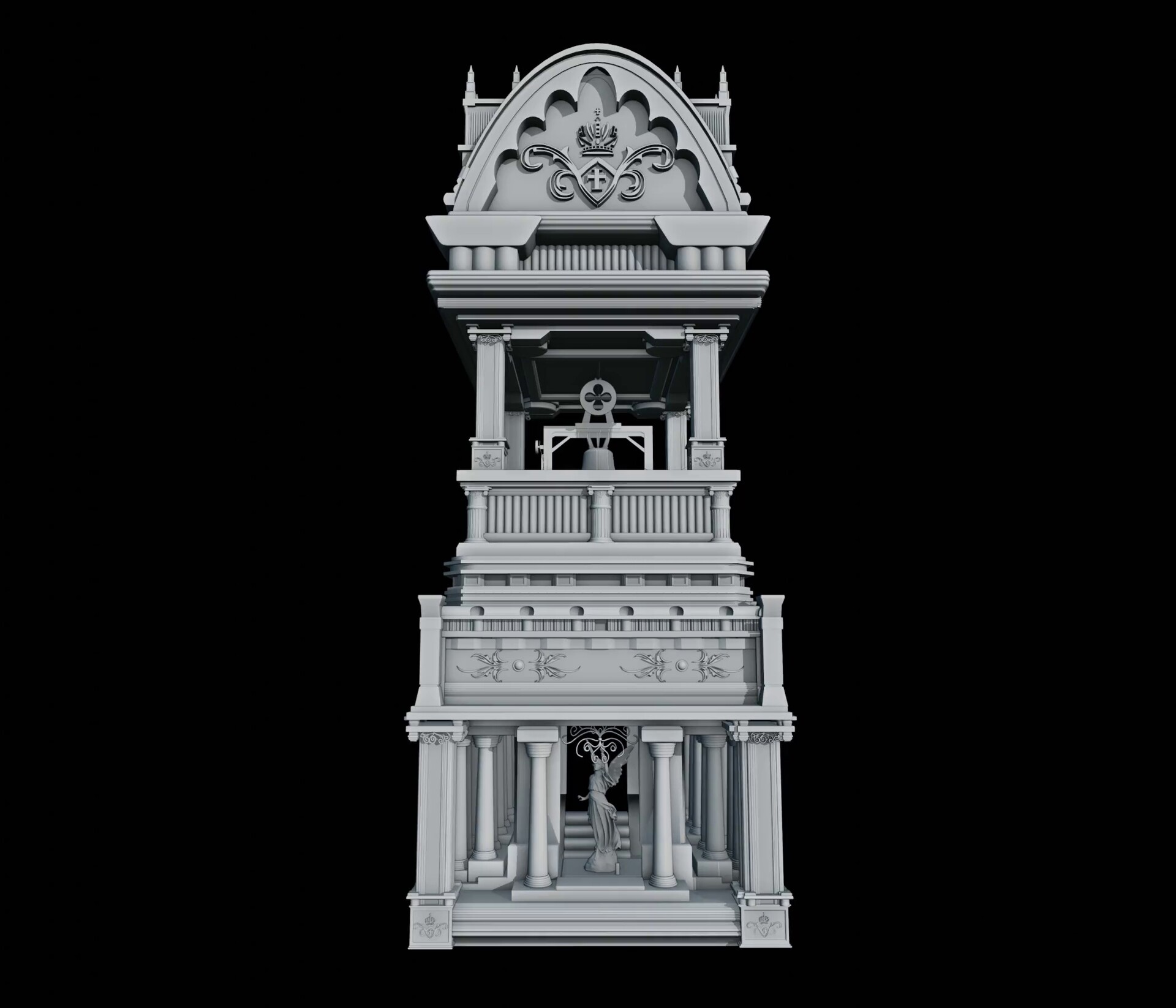 ArtStation - Traditional Structure 3D