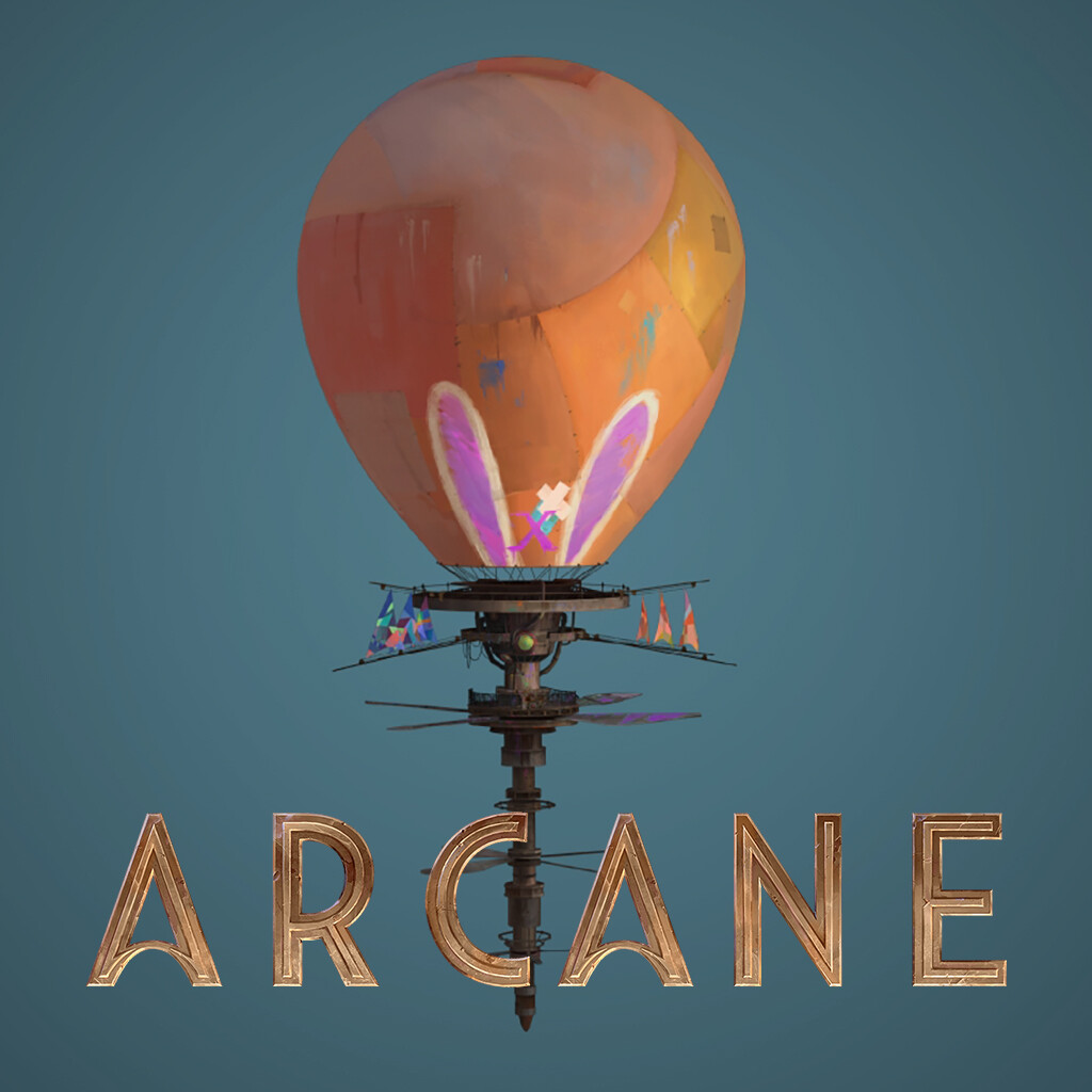 ArtStation - Arcane - Jinx's Airship