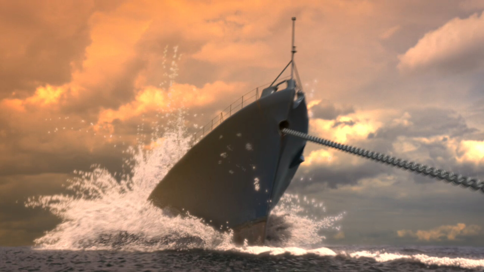 ArtStation - Flip Fluid Houdini Simulation