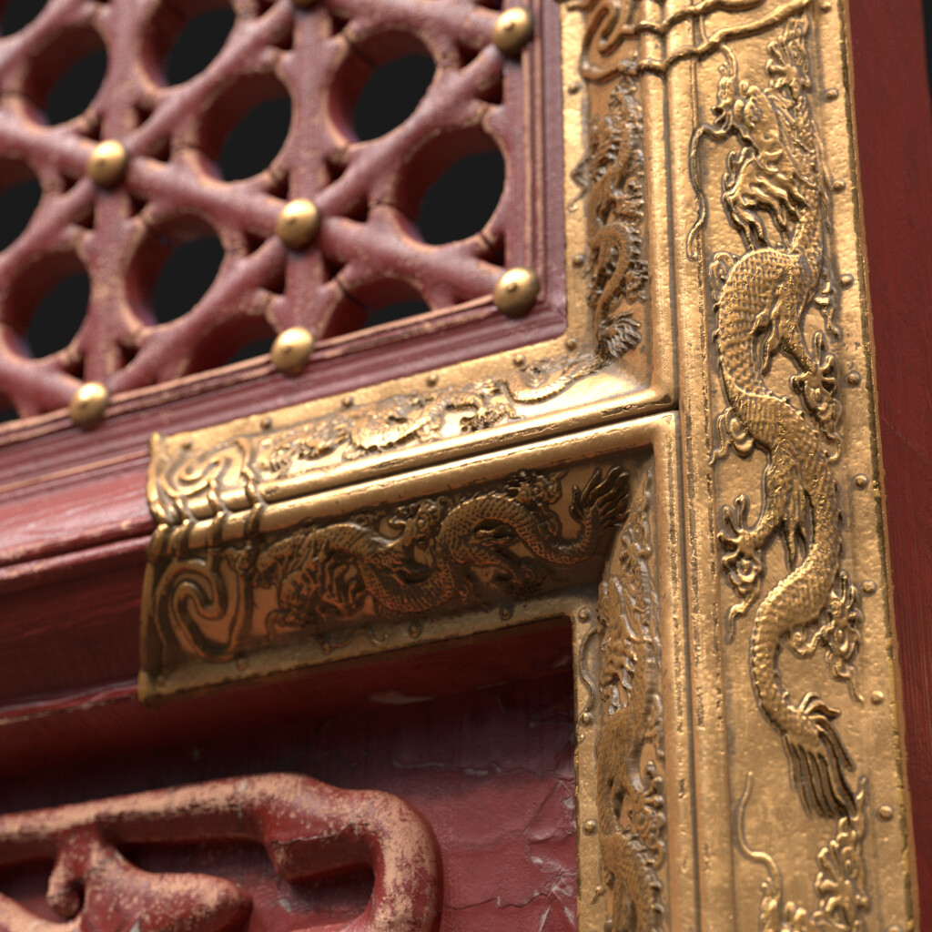 ArtStation - The gates of Chinese ancient architecture