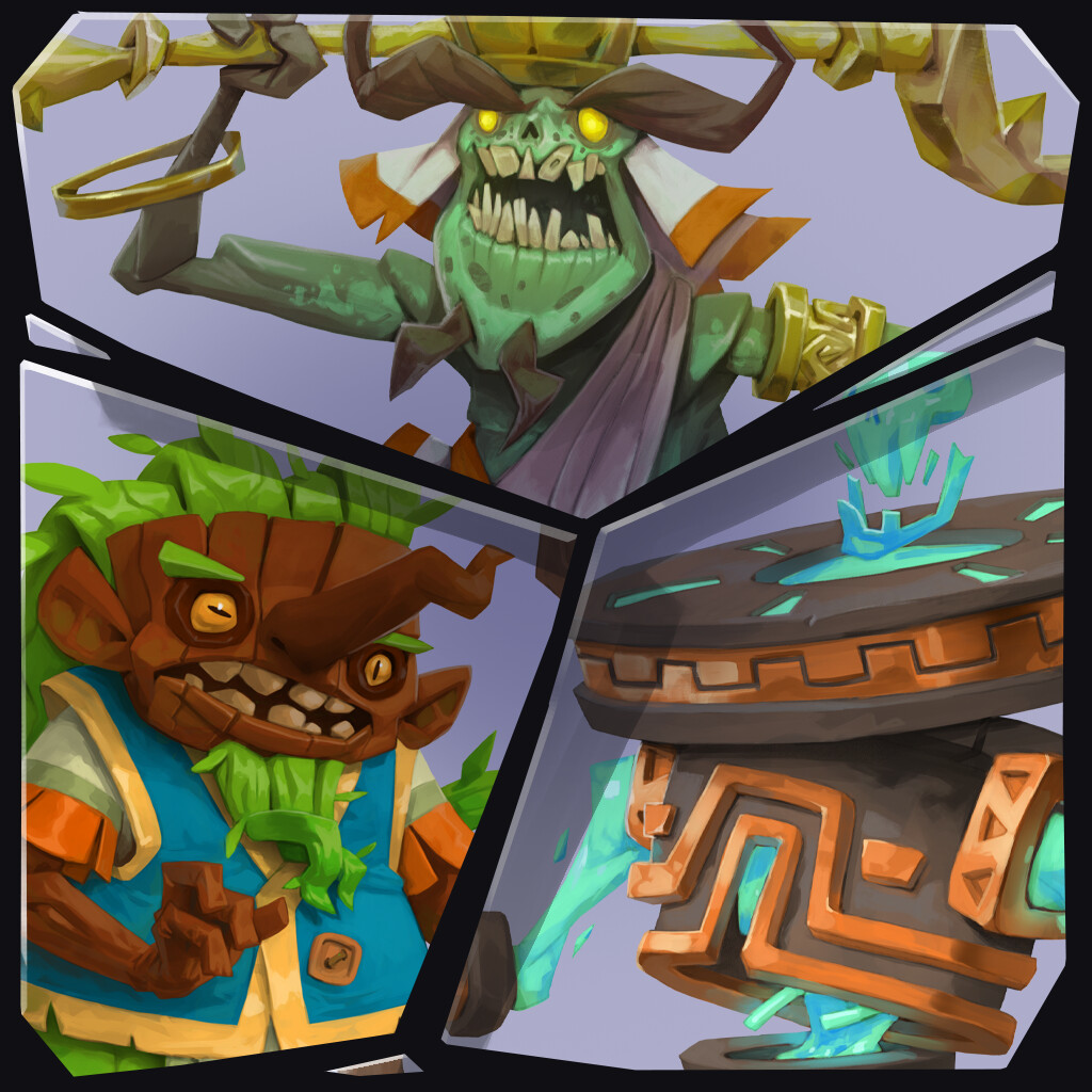 ArtStation - Art game: Names. part 1