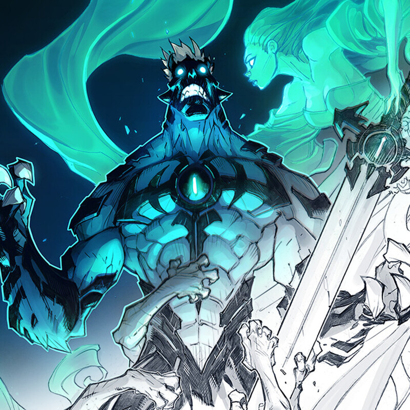 ArtStation - Battle Chasers #12 - Cover Colors with JoeMad