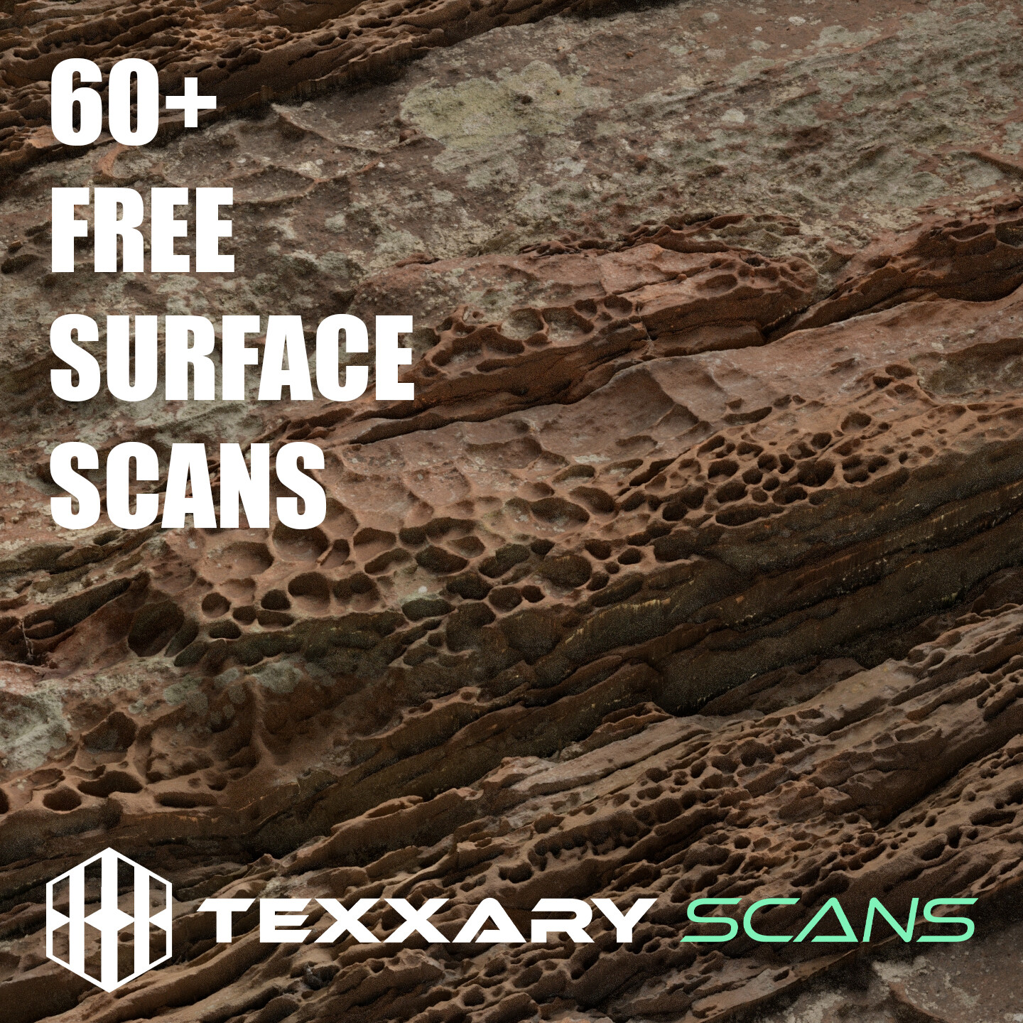 ArtStation - 60+ Free Scanned PBR Materials