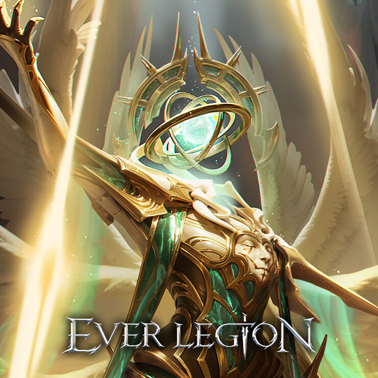 ArtStation - 《Ever Legion》® ：Seraph character illustration