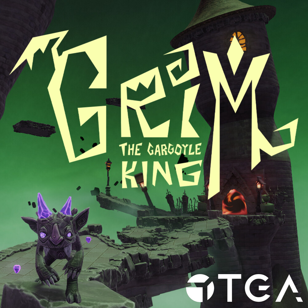 ArtStation - Project 7 - Grim The Gargoyle King