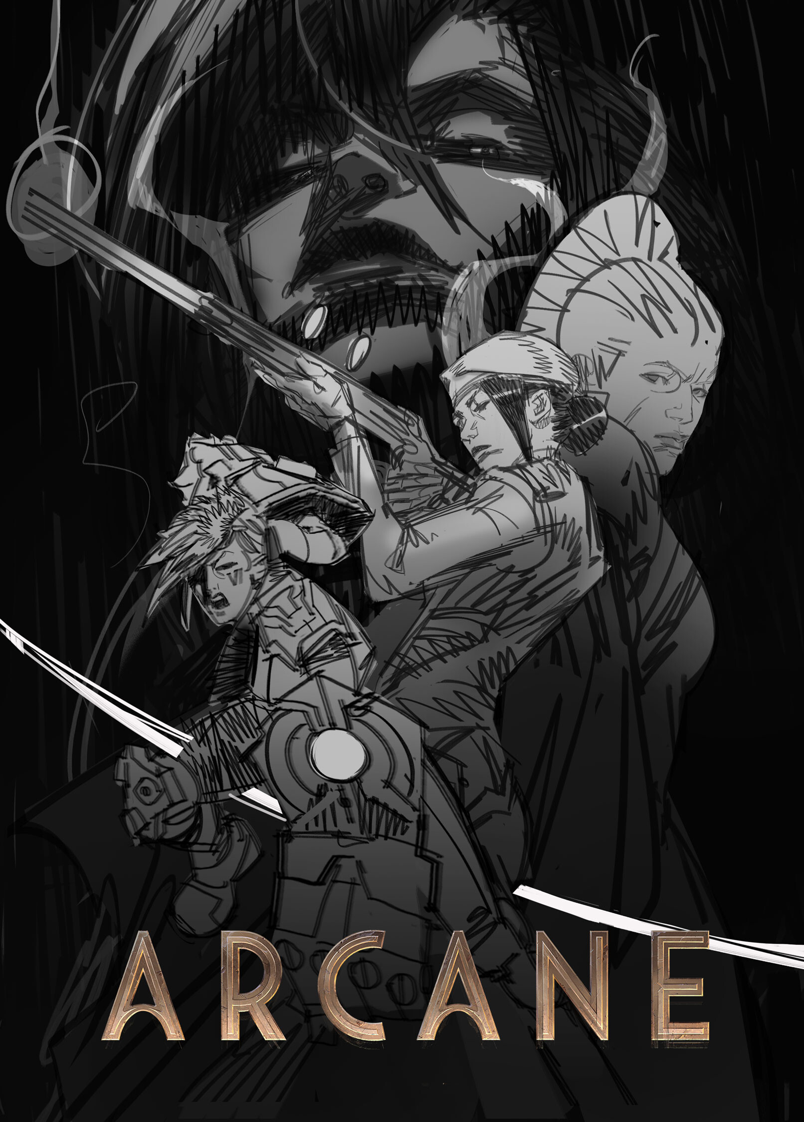 ArtStation - ARCANE SHOW-Marketing Concept