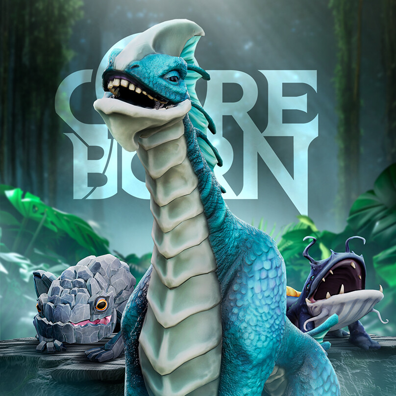 ArtStation - Creature 3D Models & Props | Coreborn