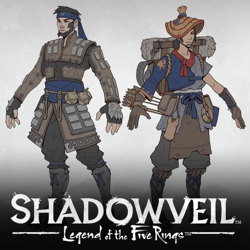 ArtStation - Shadowveil: Legend of the Five Rings - Class Concepts