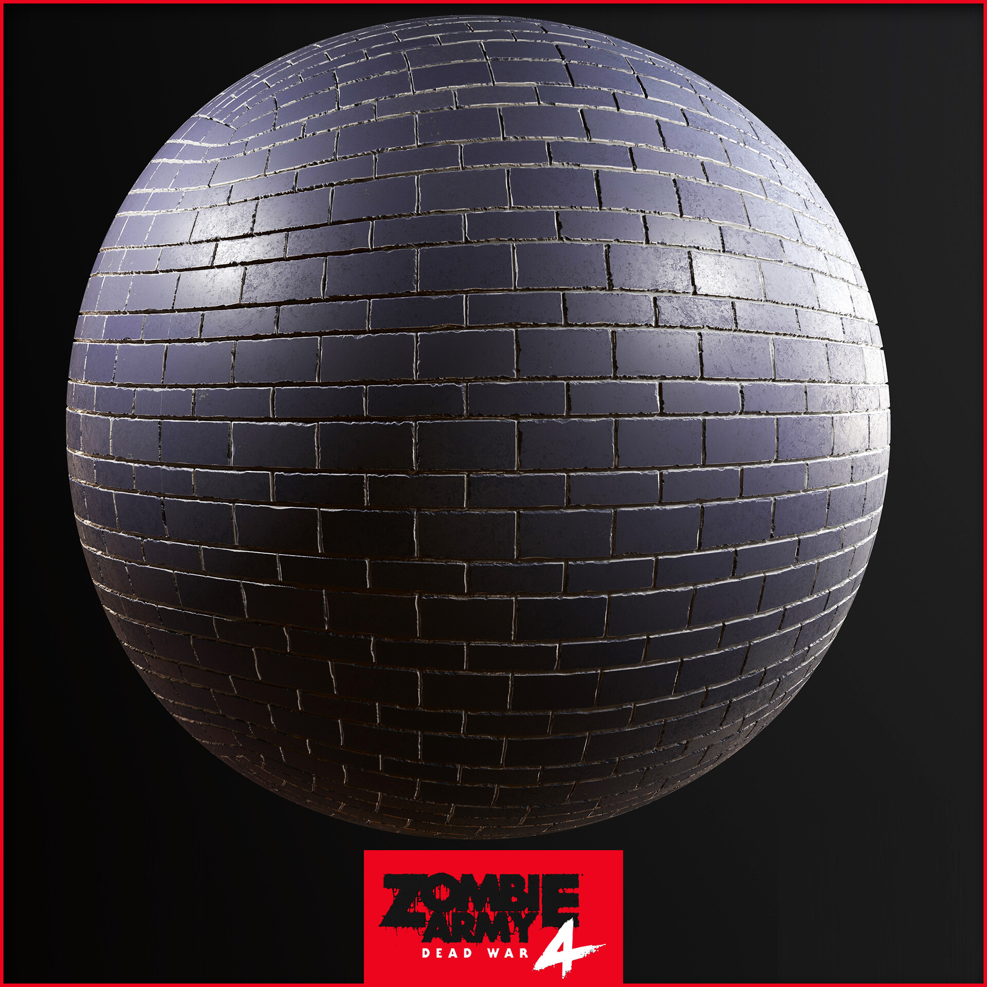 ArtStation - Zombie Army Materials - Tile Wall Set