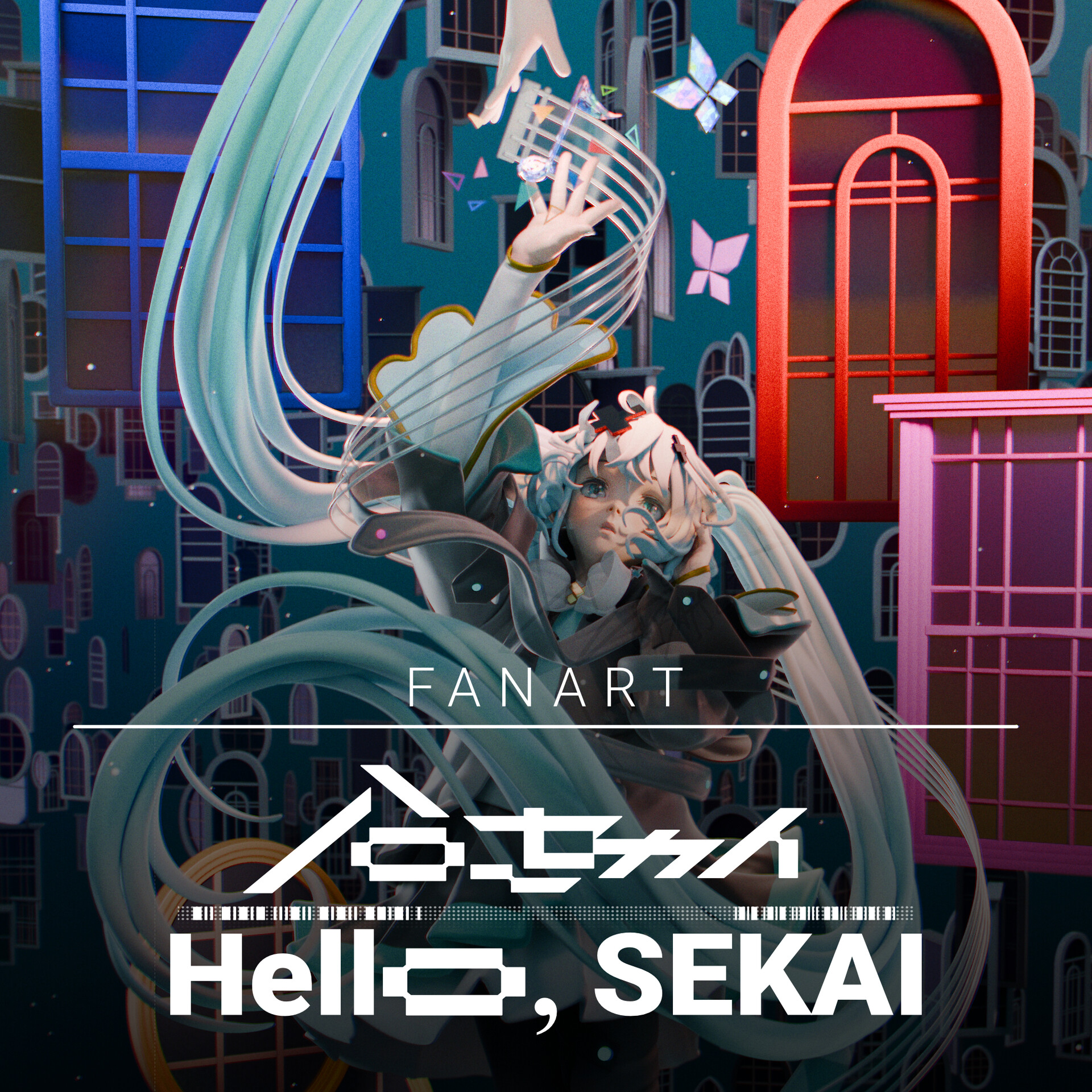 ArtStation - Hello, SEKAI!