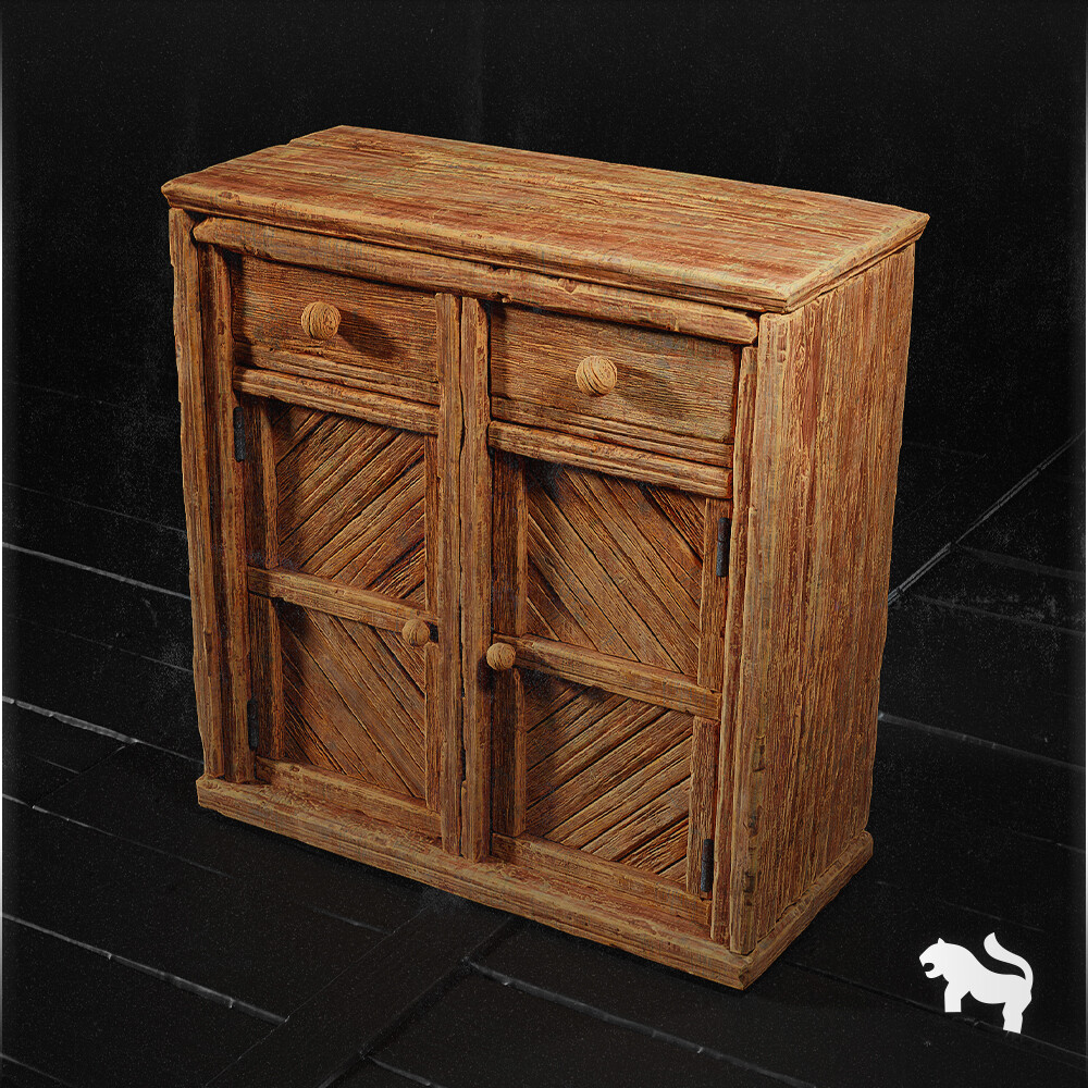 ArtStation - The Art of Props in Uncharted Colony Stacks – Furniture