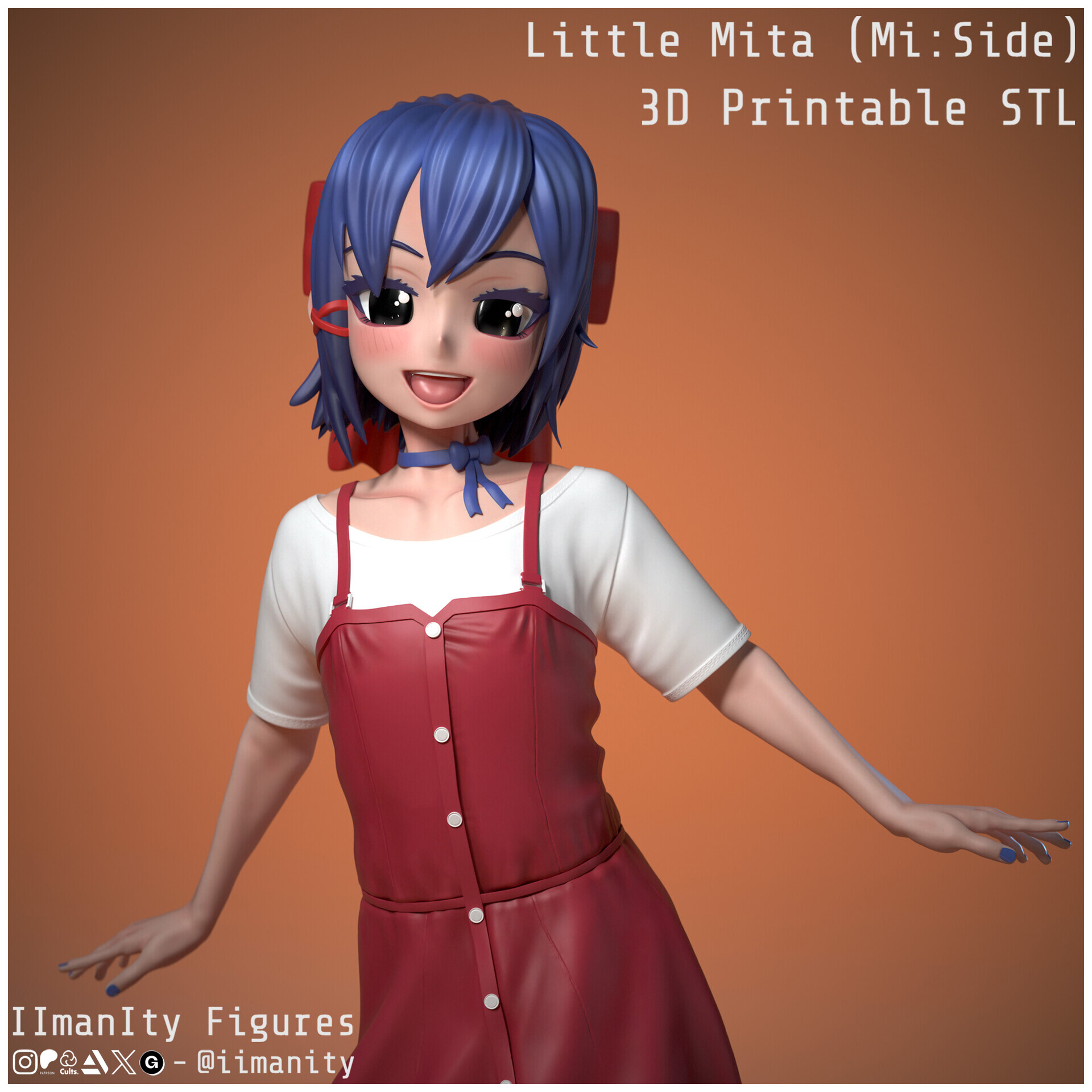 ArtStation - Little Mita (MiSide)