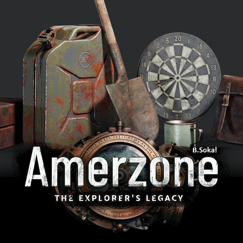 ArtStation - Amerzone: The Explorer's Legacy - Props