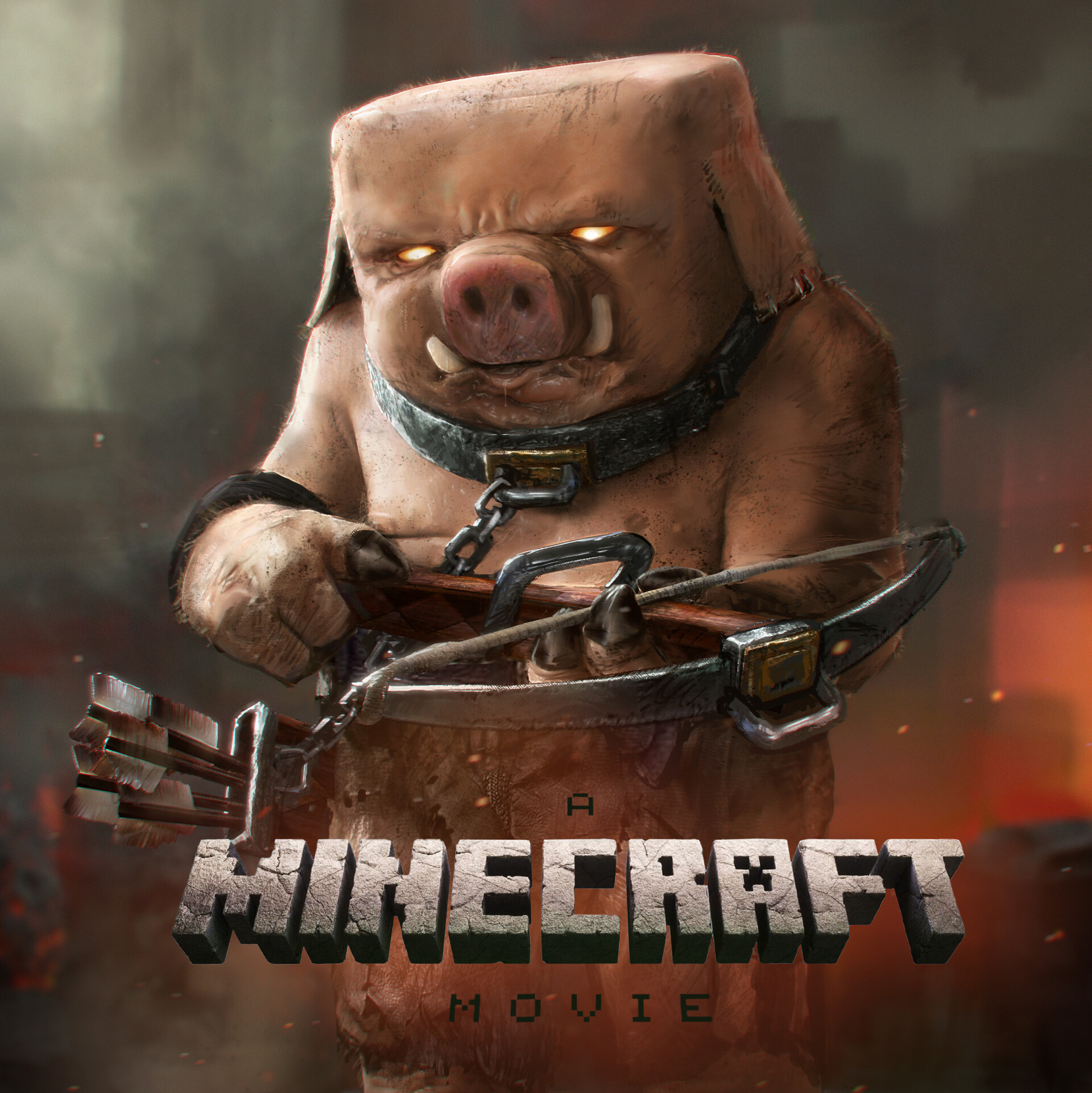 ArtStation - Minecraft Movie: Piglin Brutes