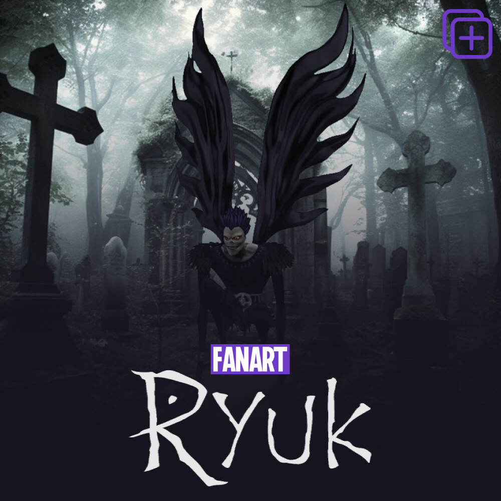 ArtStation - Ryuk - Death Note