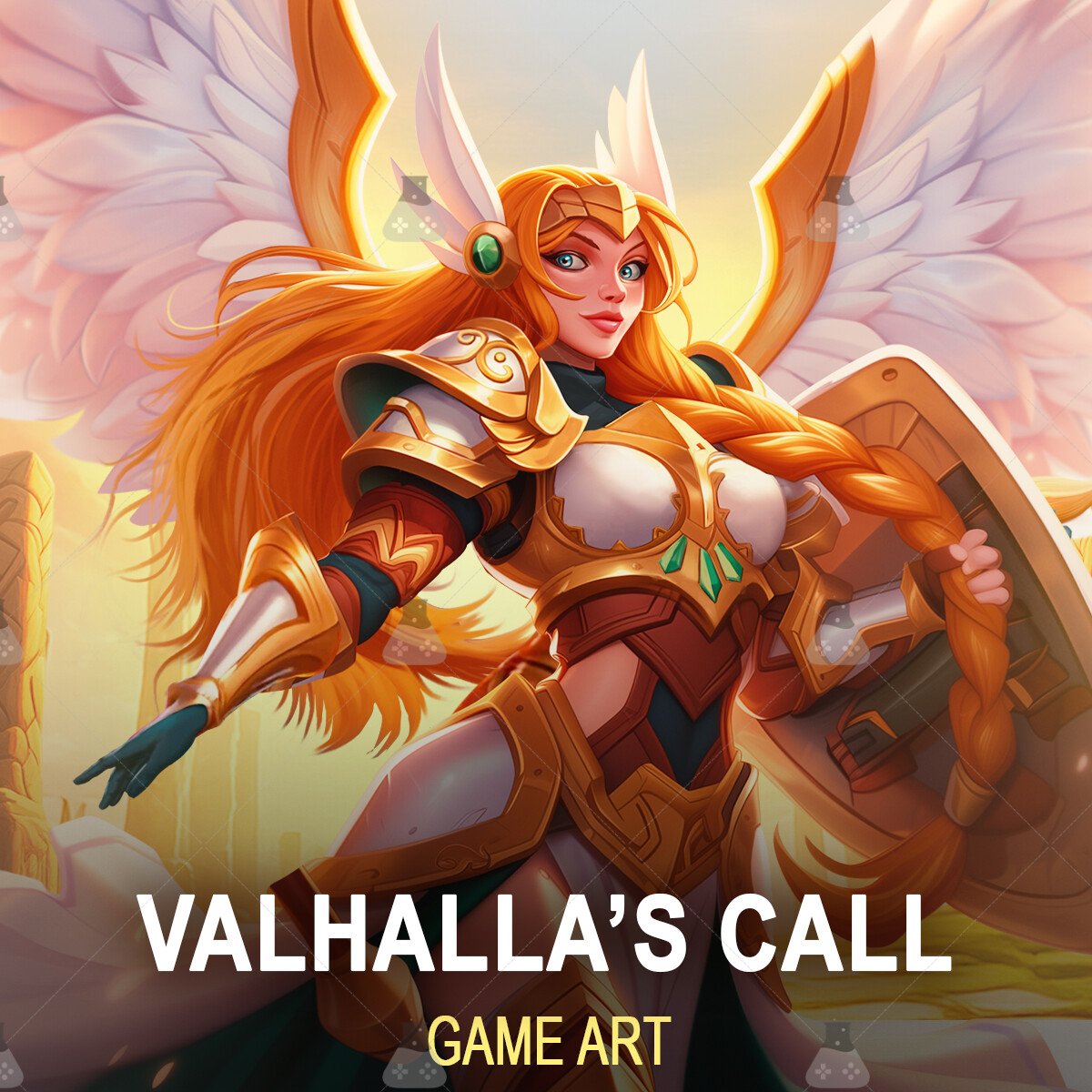 Slot Game Art Outsourcing Company | Gamix Labs - VALHALLA’S CALL – Answer the Thunder! Slot ...