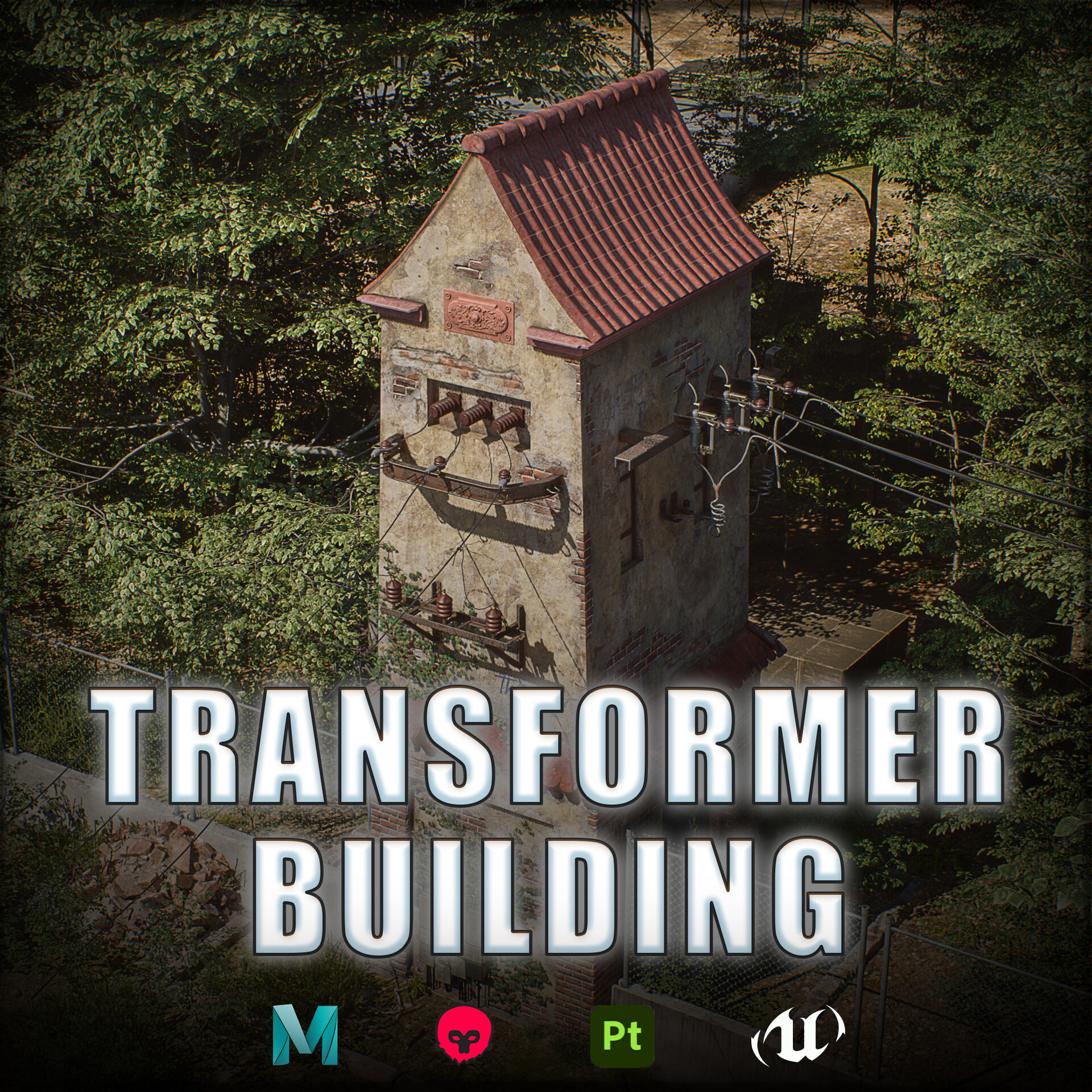 ArtStation - The Transformer Building