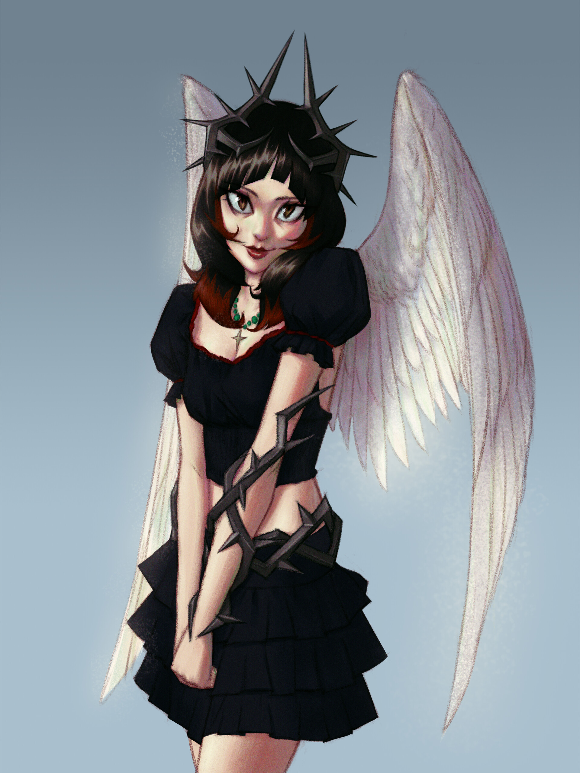 ArtStation - Scarlet Concept Art (Original Character)