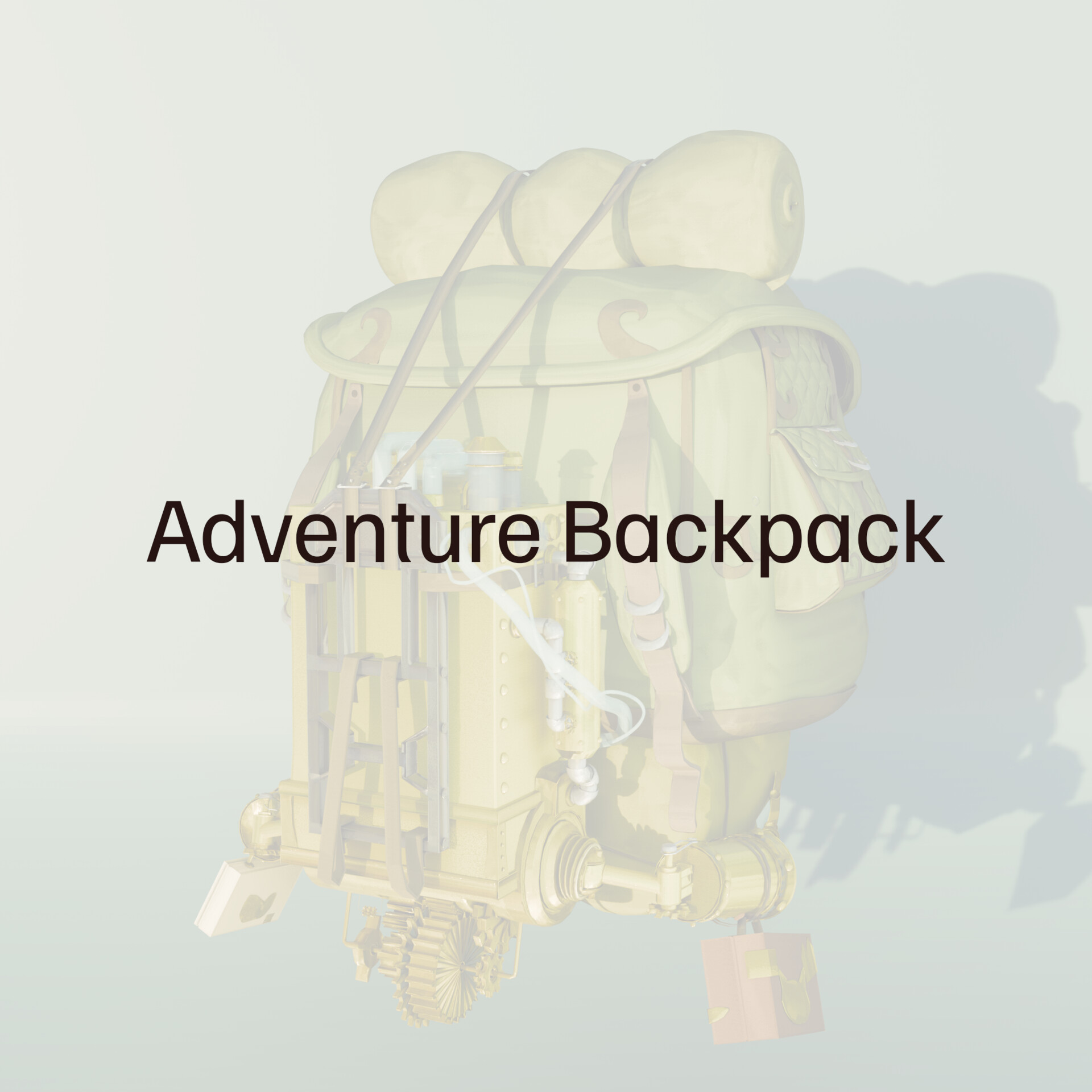 ArtStation - Adventure Backpack