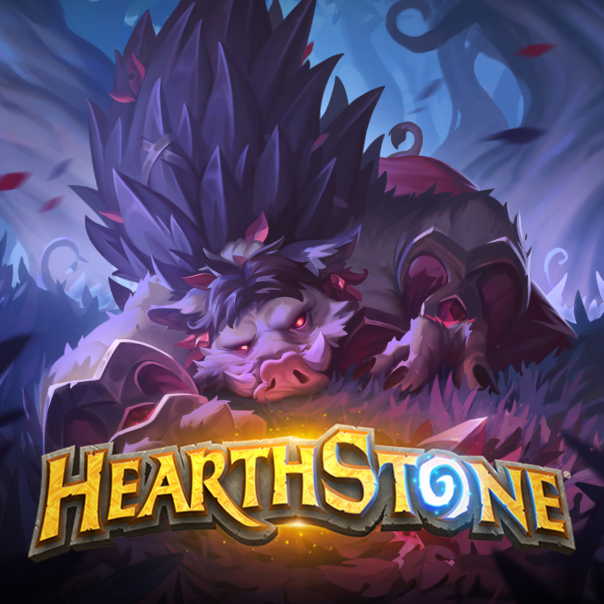 ArtStation - Hearthstone Skulking Bristlemane