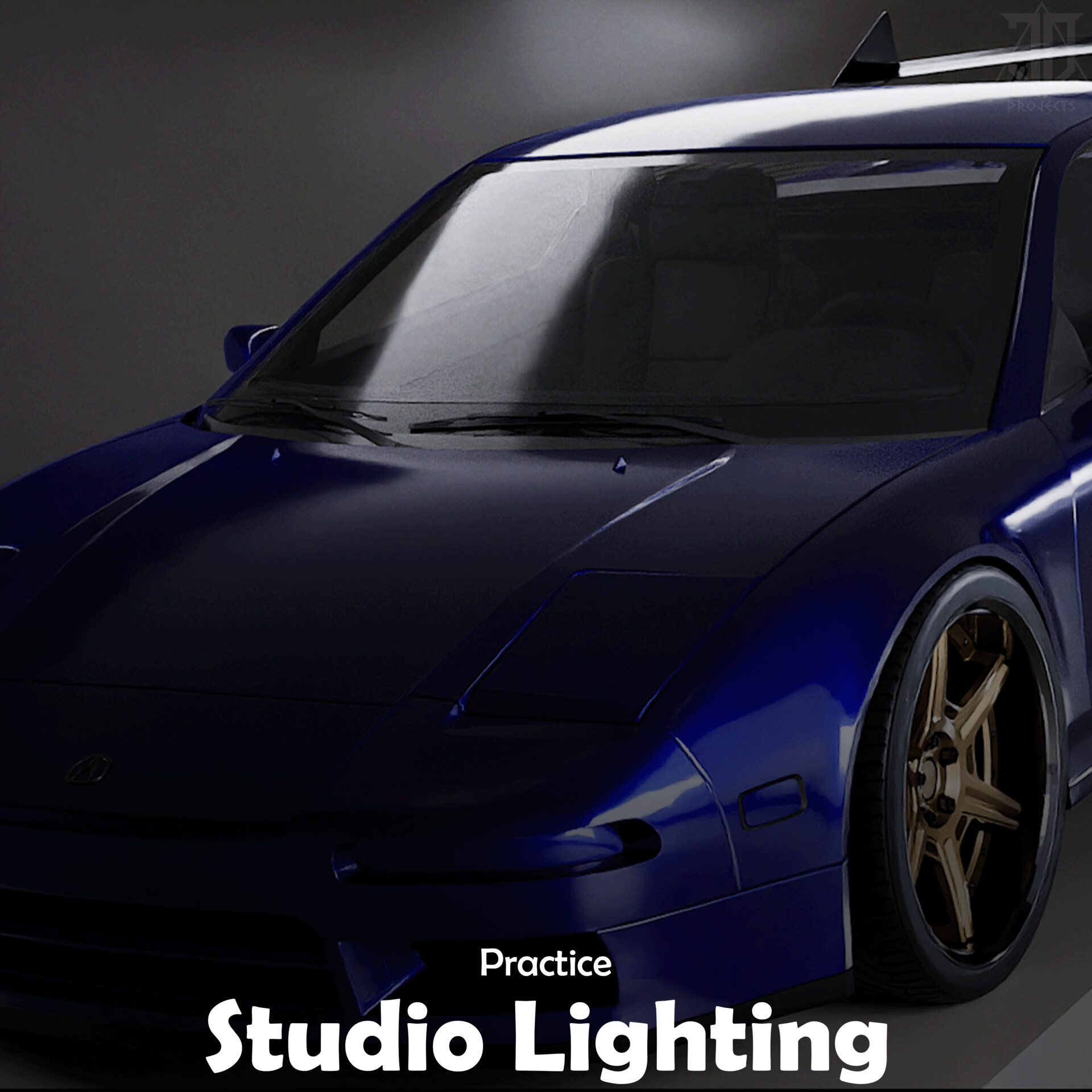 ArtStation - Studio Car Lighting