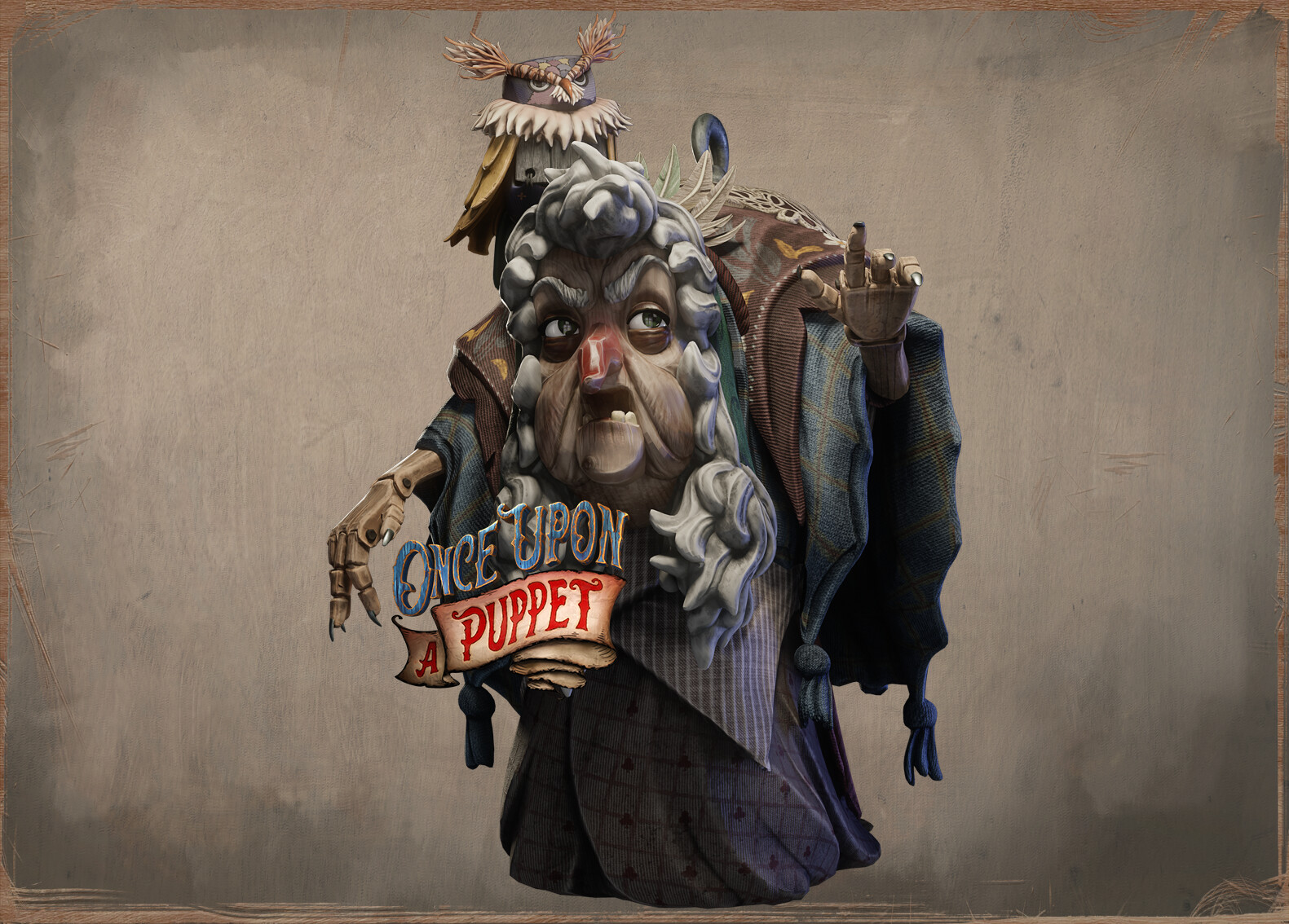 ArtStation - Once Upon a Puppet - The Crone