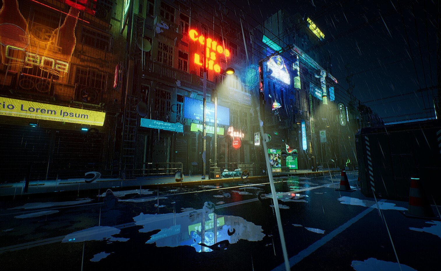 ArtStation - Raining Effects