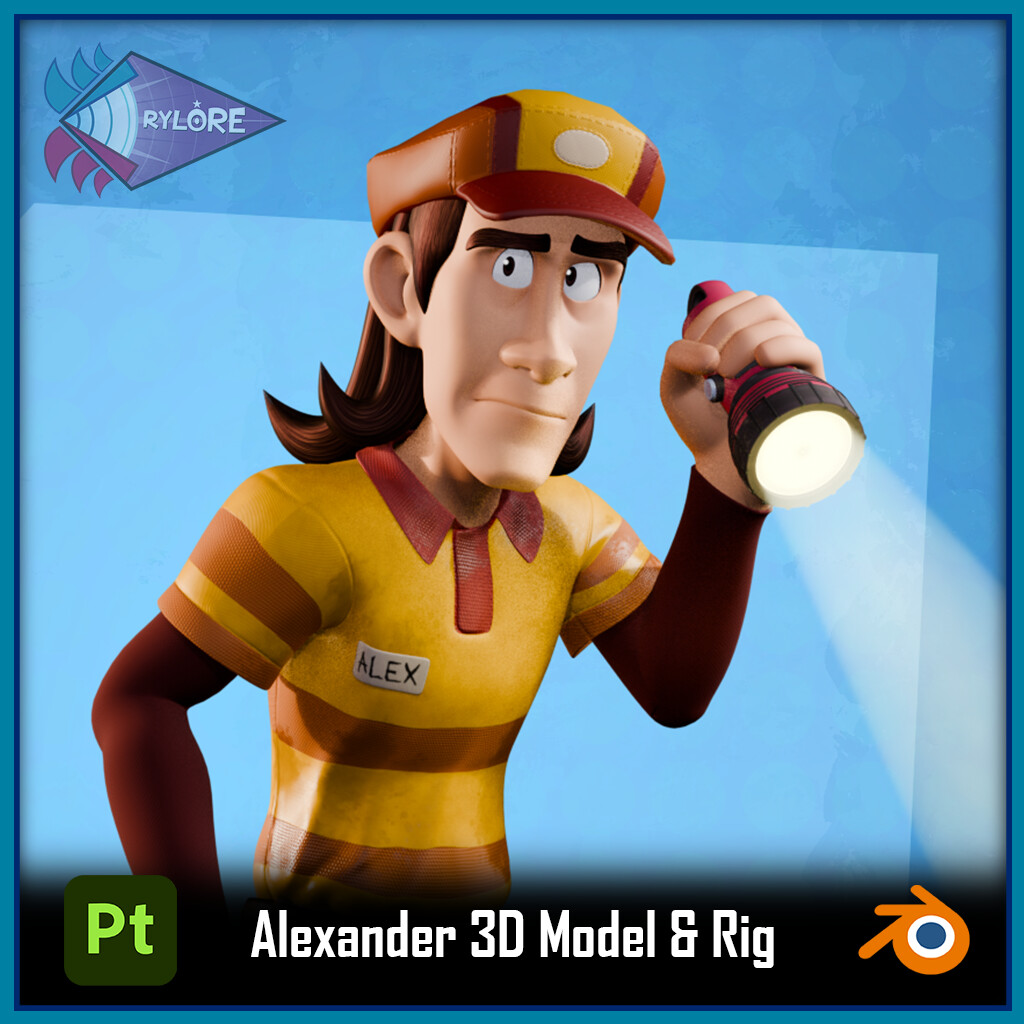 ArtStation - Alexander Model