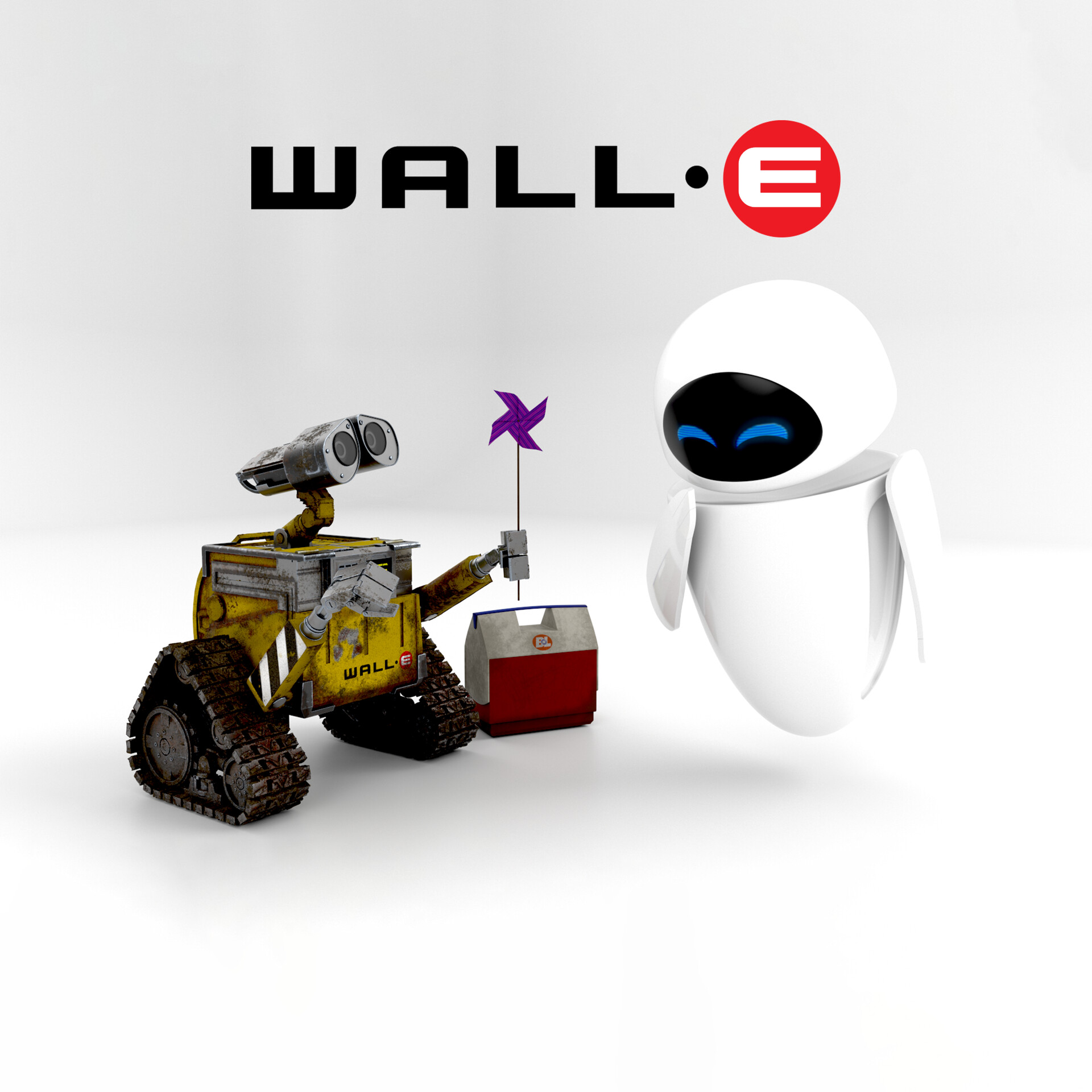 ArtStation - Wall-E and Eve