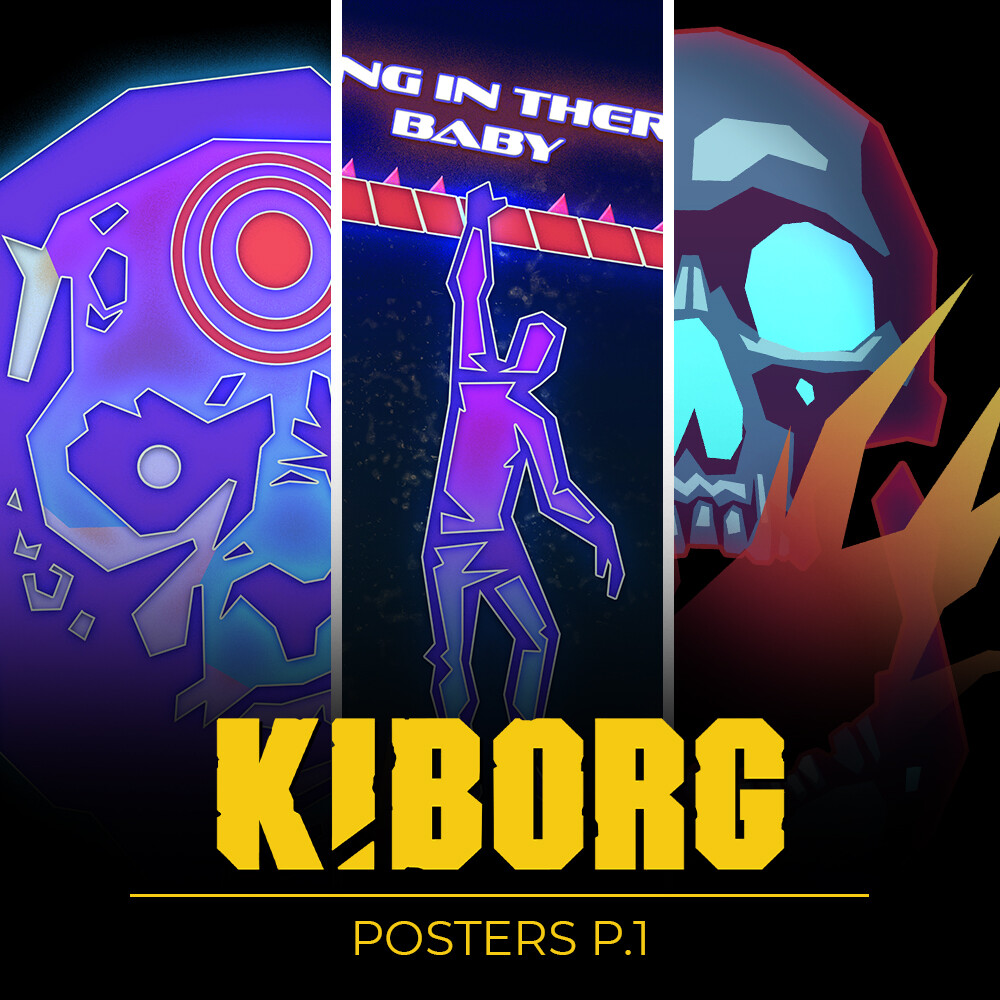 ArtStation - "KIBORG" // Posters P.1