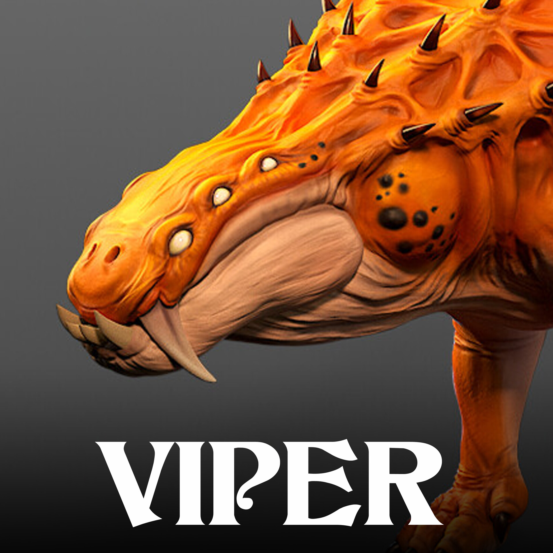ArtStation - Creature Sculpt - Concept by Stephen Oakley (Evolve)