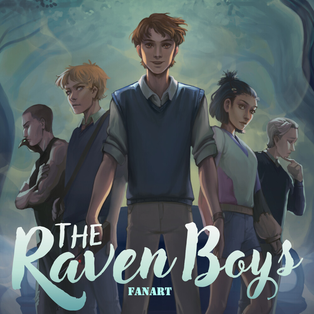 ArtStation - Fanart - The Raven Boys Book