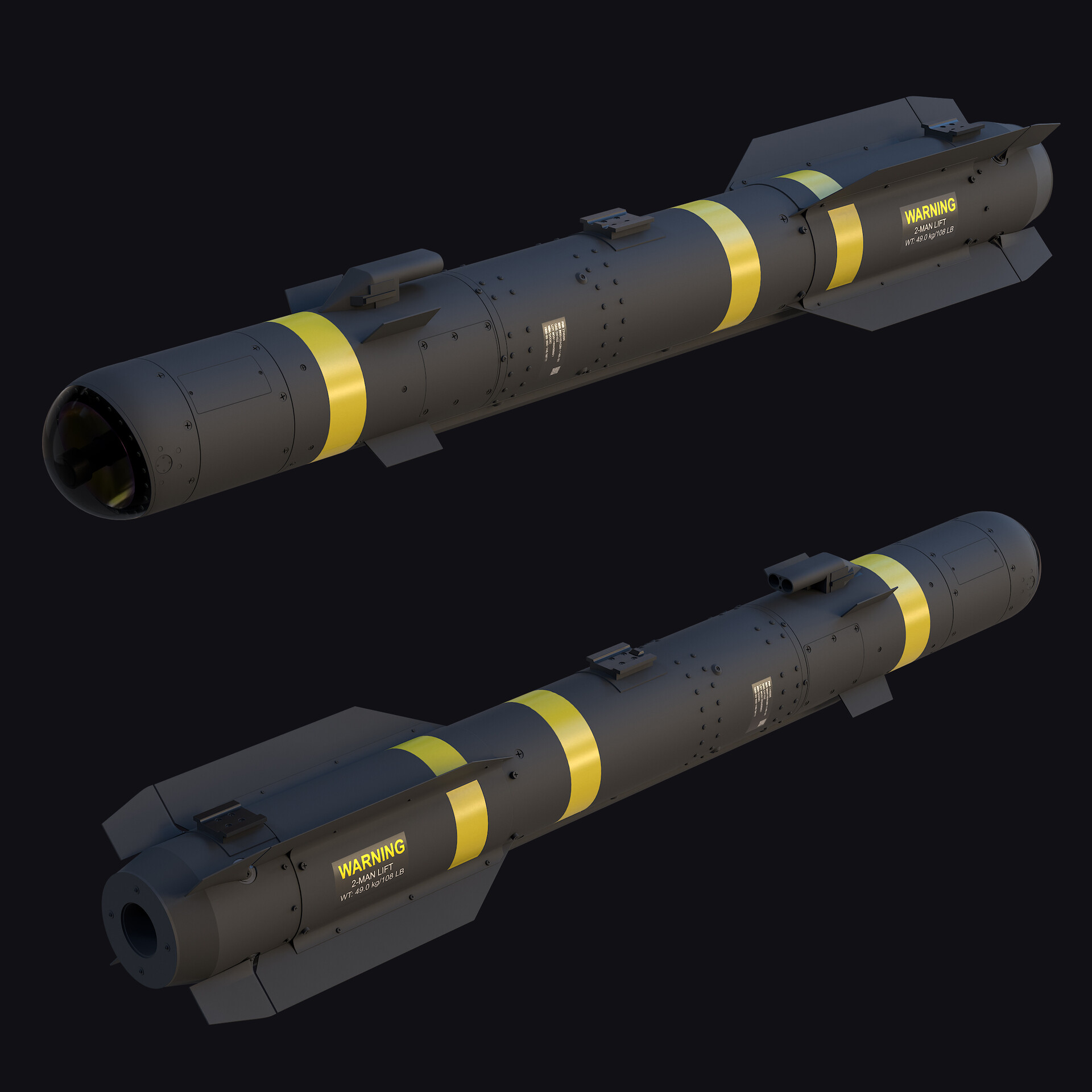 ArtStation - The Joint Air-to-Ground Missile (JAGM)