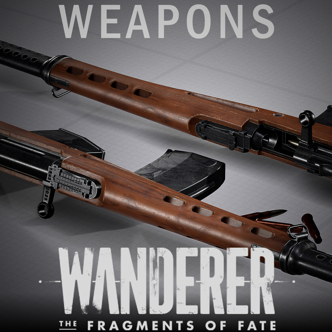 ArtStation - Wanderer The Fragments of Fate...Weapons