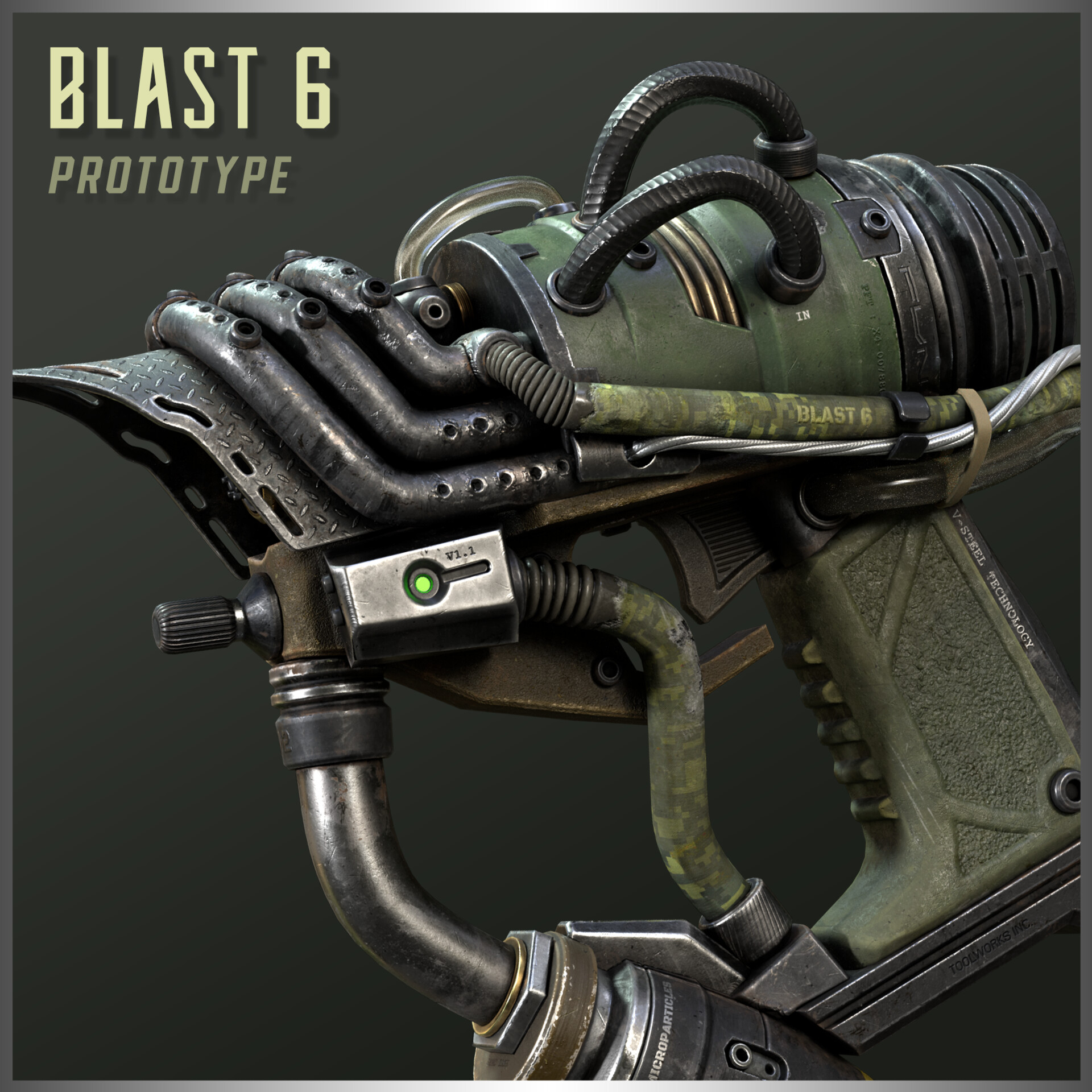 ArtStation - Project BLAST 6 - Military Prototype