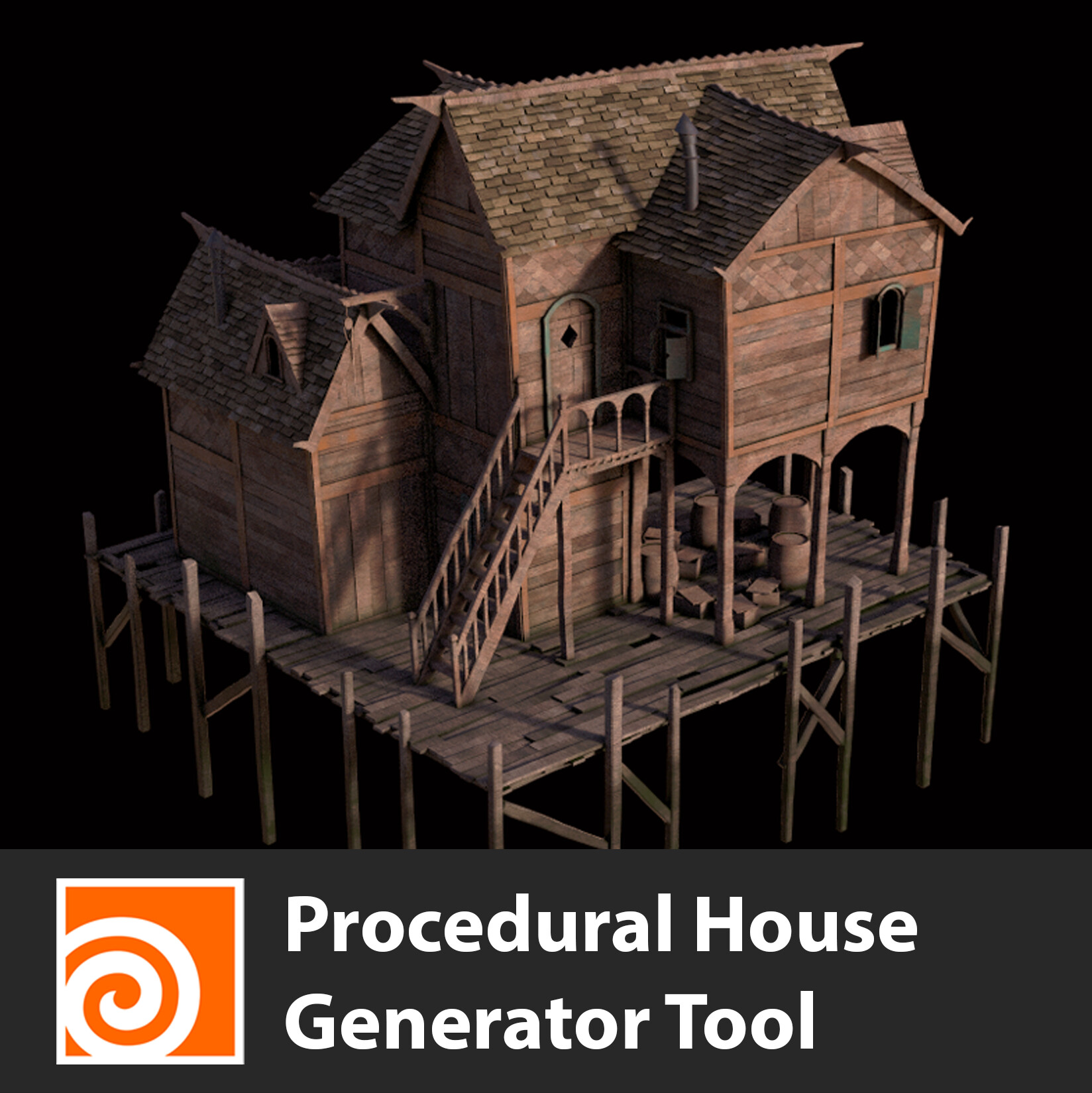 ArtStation - Procedural House Generation Tool