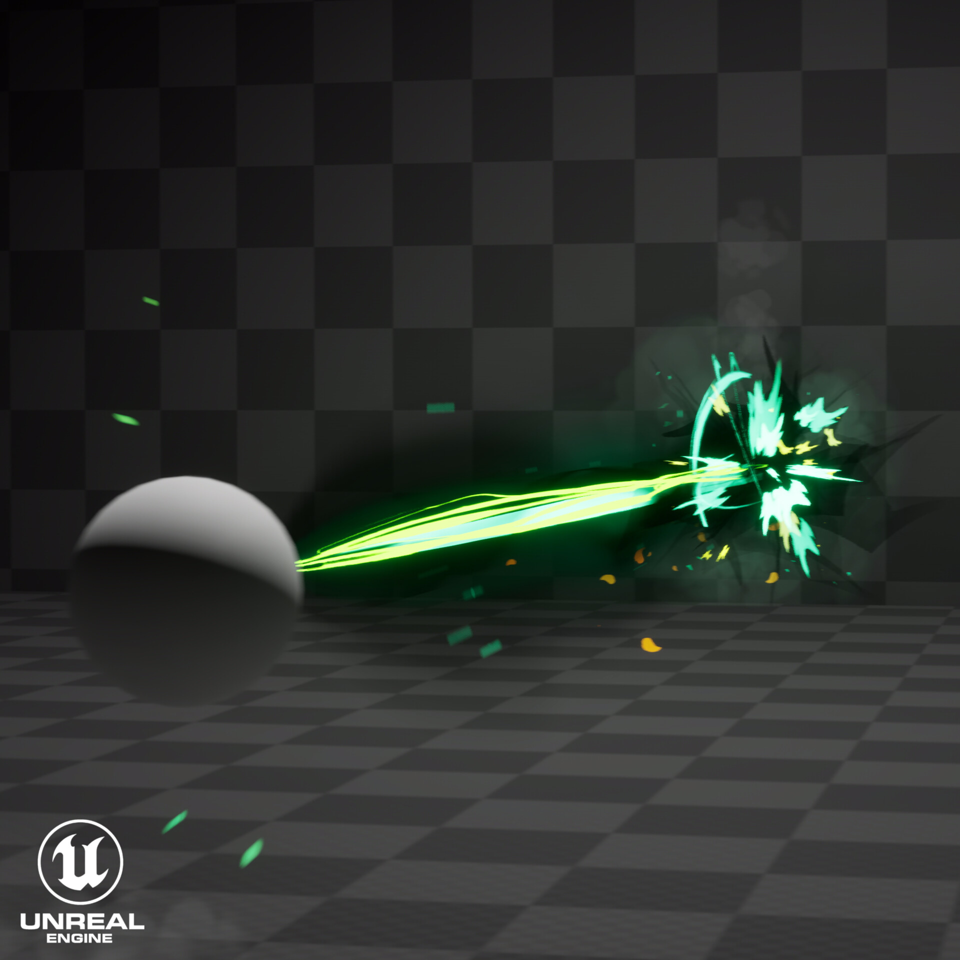 ArtStation - Wind Energy Beam VFX