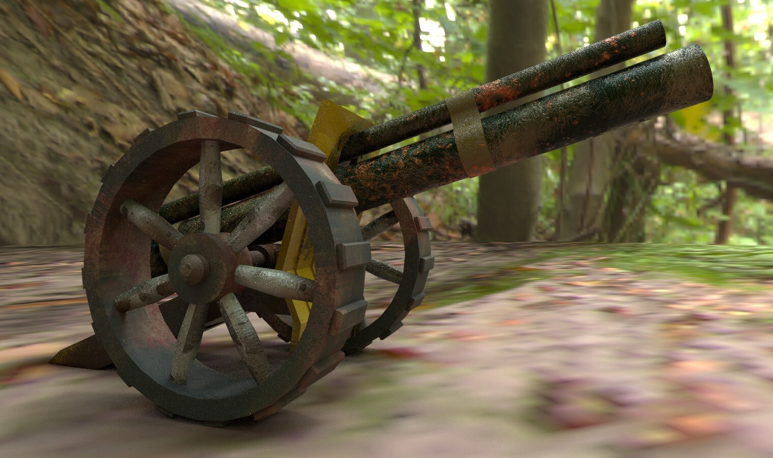 ArtStation - WW1_HOWITZER_