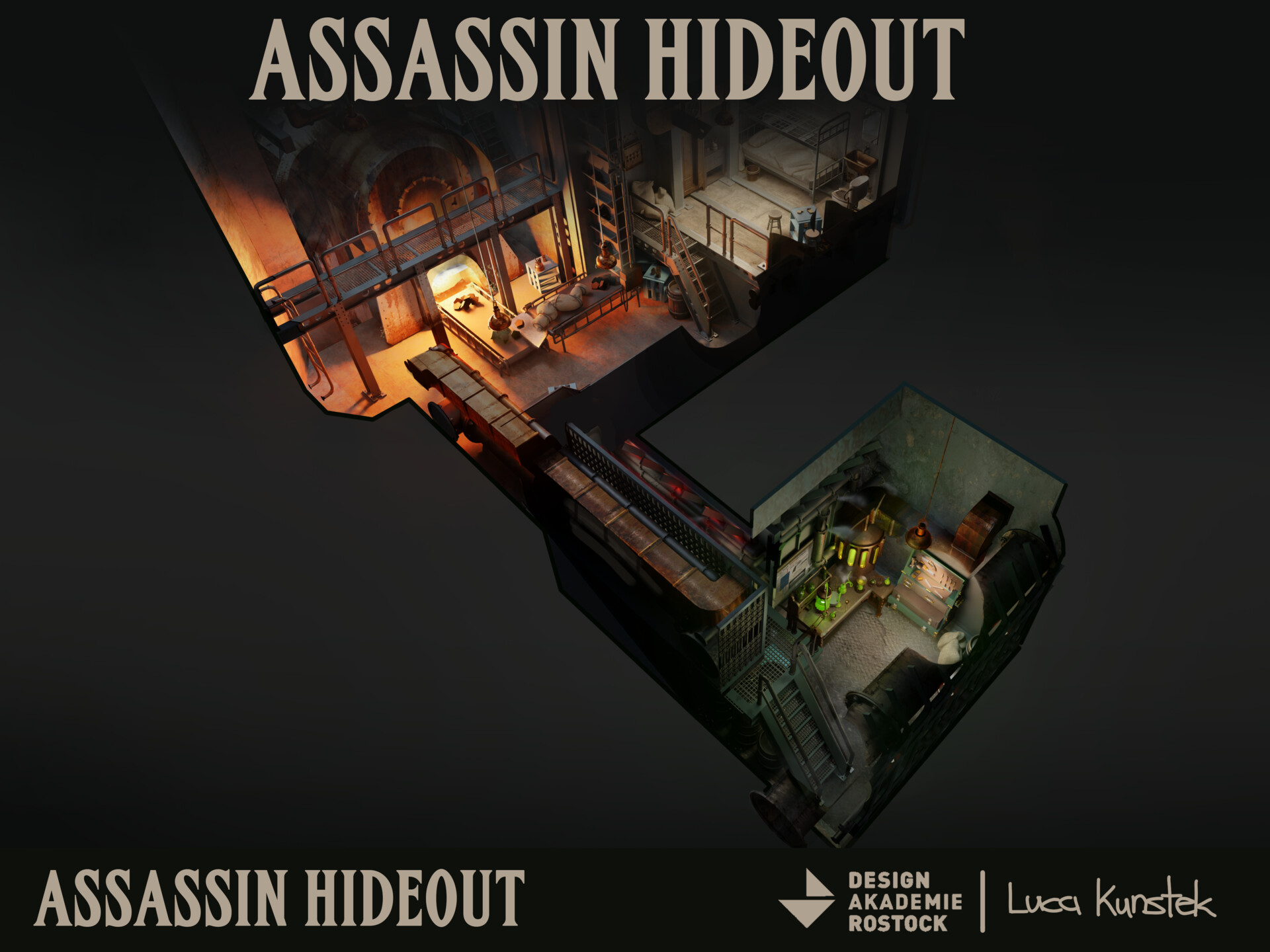 ArtStation - Assassine Hideout