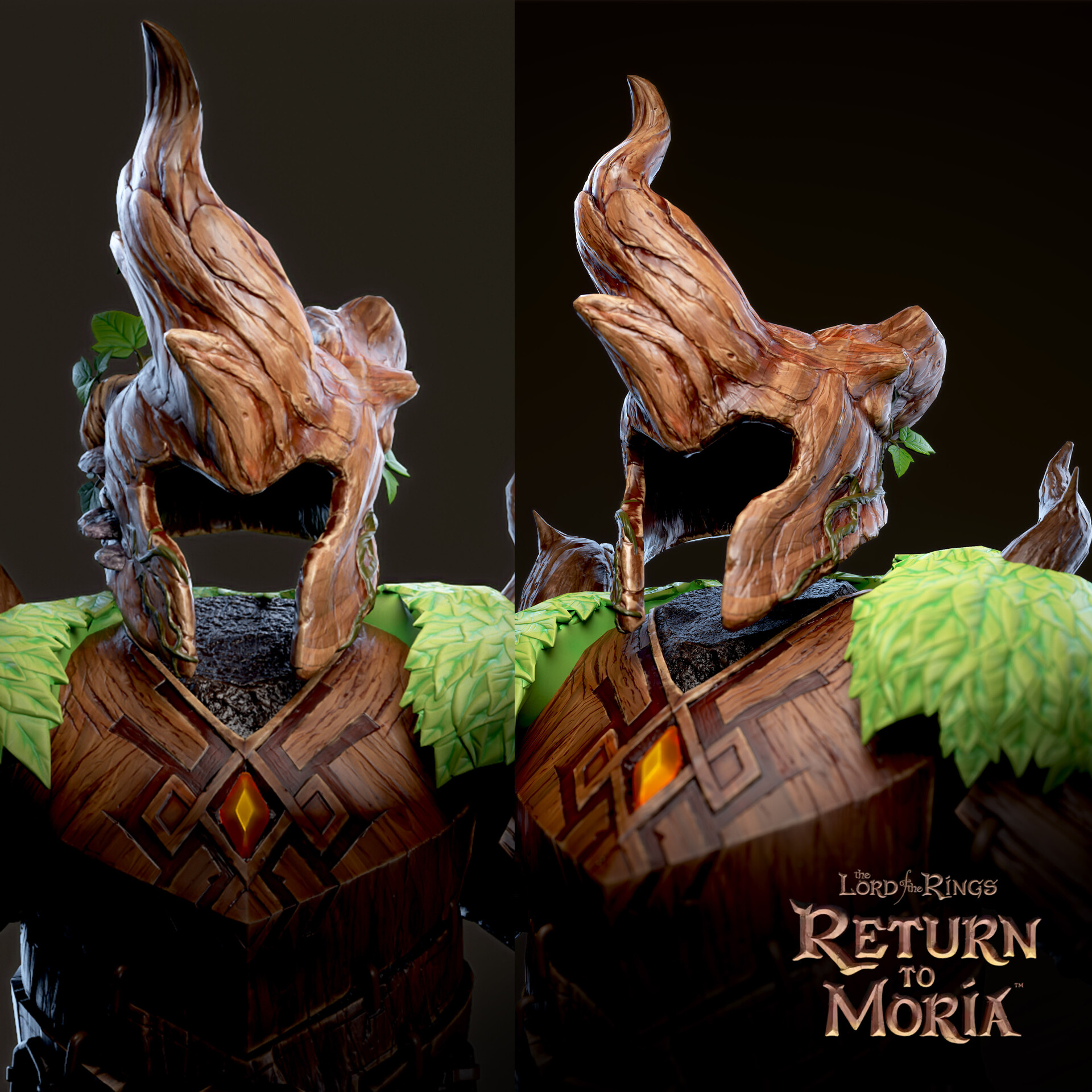 ArtStation - Lord of The Rings-Return to Moria - Ent Craft