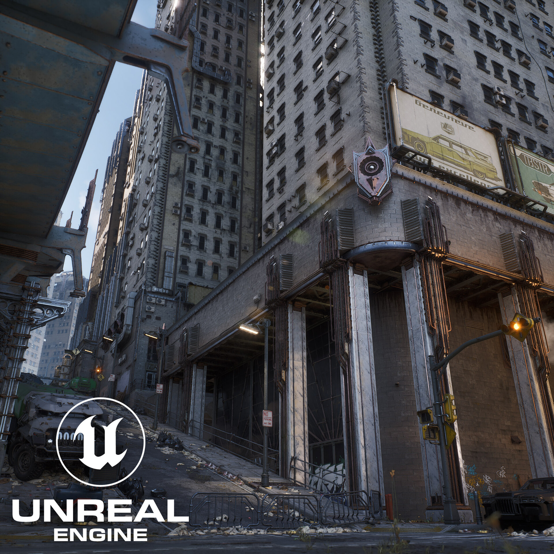 ArtStation - The Projects - Financial District (Unreal Engine 5 ...