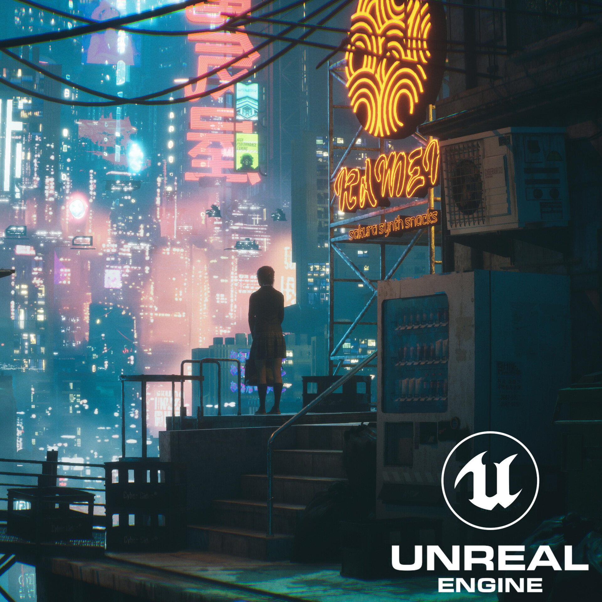 ArtStation - Sakura Synth | Environment