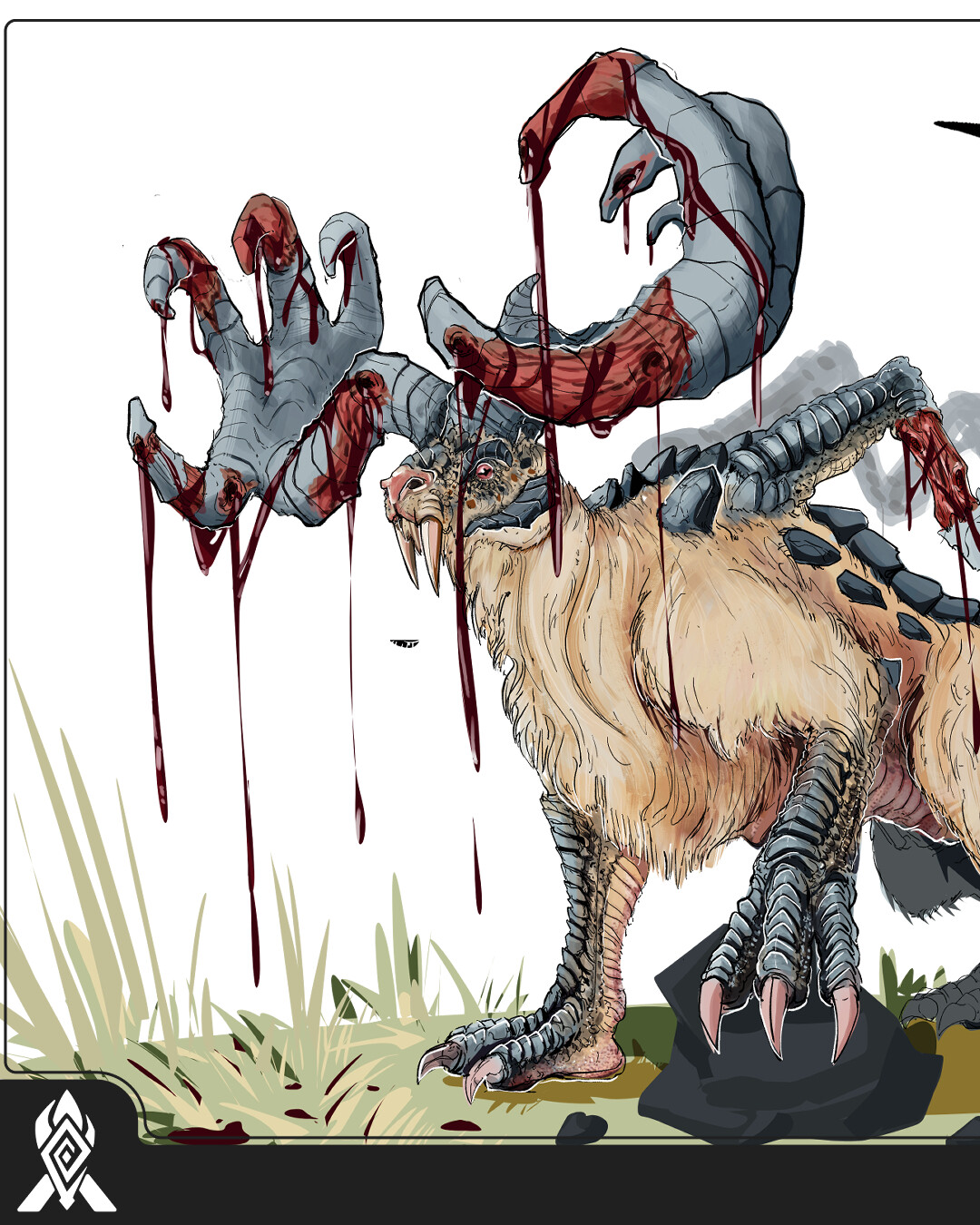 ArtStation - BLEEDING CROWN | CREATURE CONCEPT DESIGN